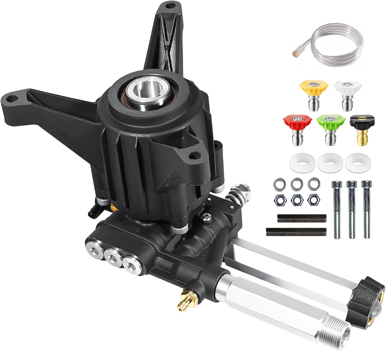 YAMATIC 7/8" Shaft Vertical Pressure Washer Pump, 2600–3100 PSI @ 2.5 ...