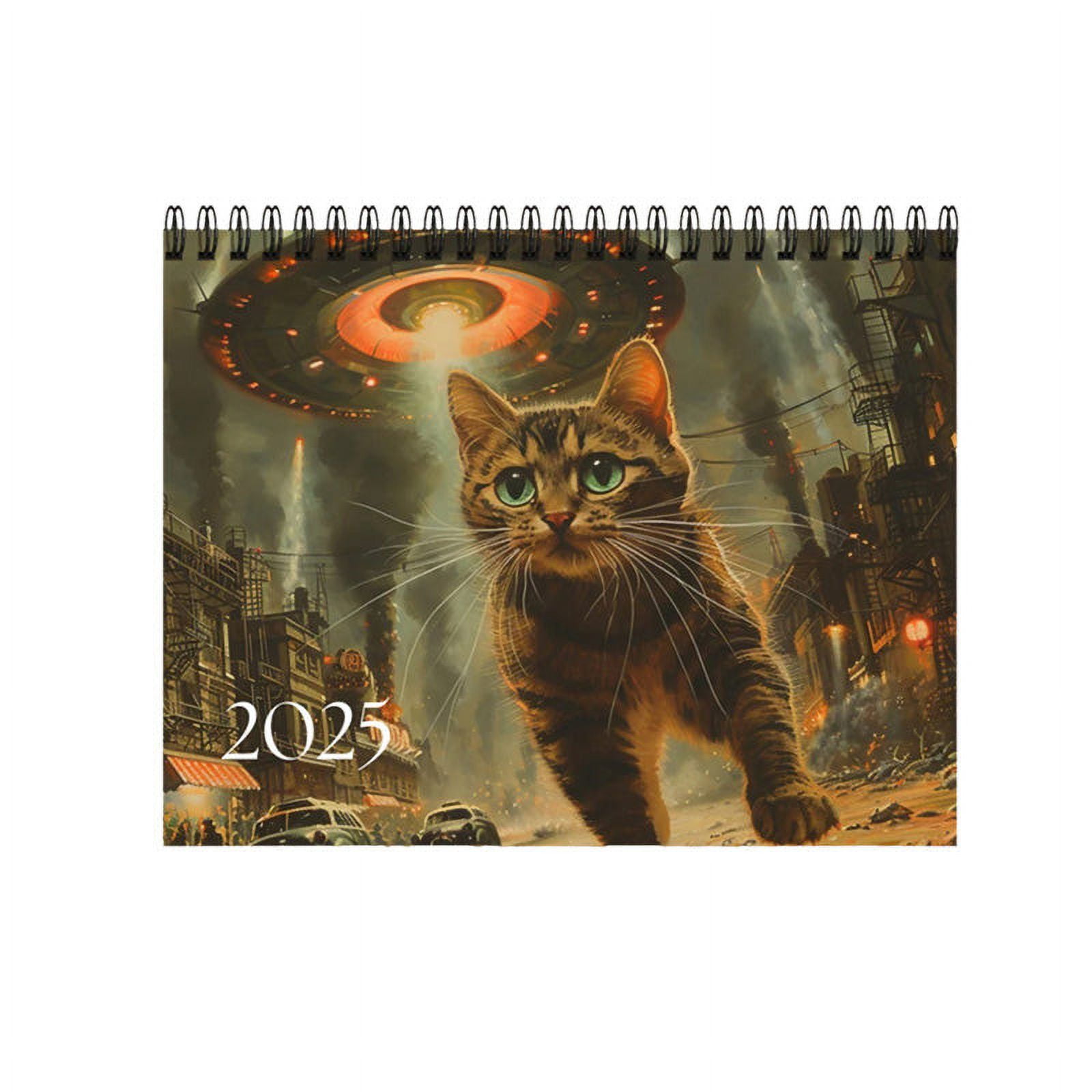 YAMB 2025 Cats Mini Wall Calendar | 11” x 8.5” | Thick Paper | Home ...
