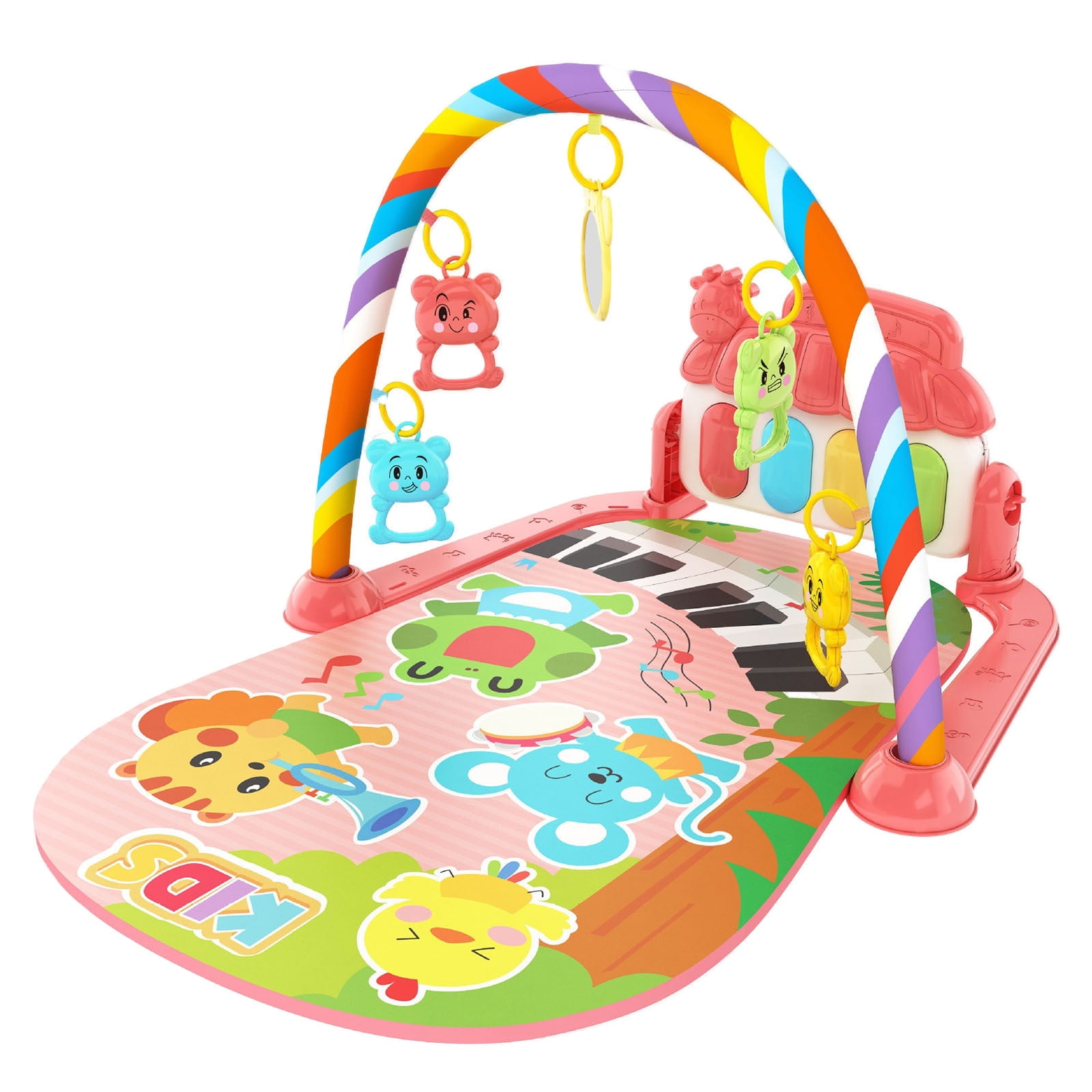 YAMB Baby Play Mat, Baby Activity Mat Toys, Lovely Piano Baby Play Gym ...
