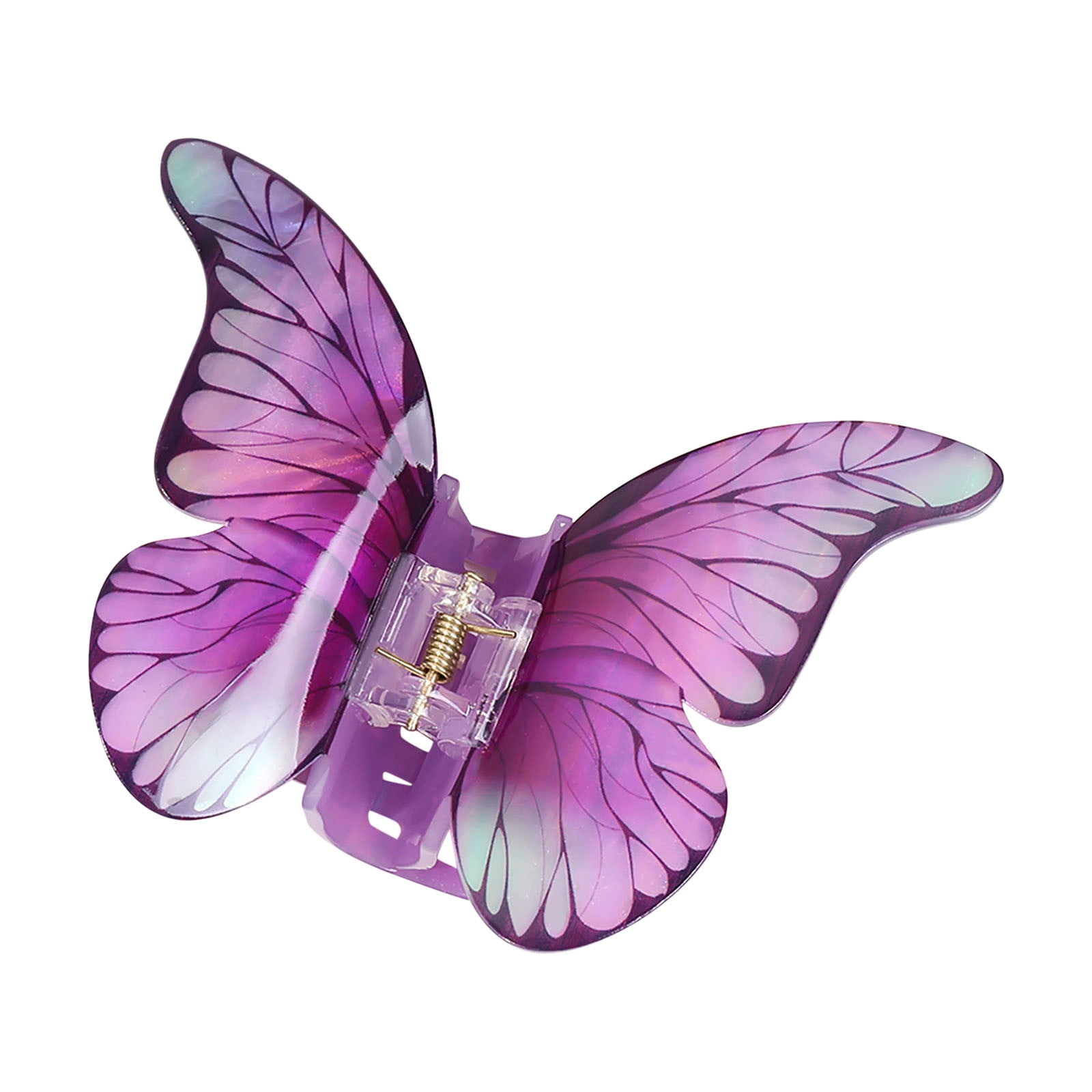 YAMB Butterfly Hair Clips Small Realistic Colorful Handmade 90s Hair ...