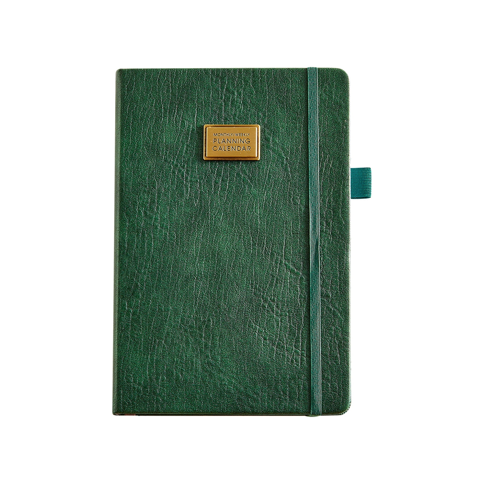 YAMB English Imitation Leather 2025 Calendar Planner,One Page Per Day ...