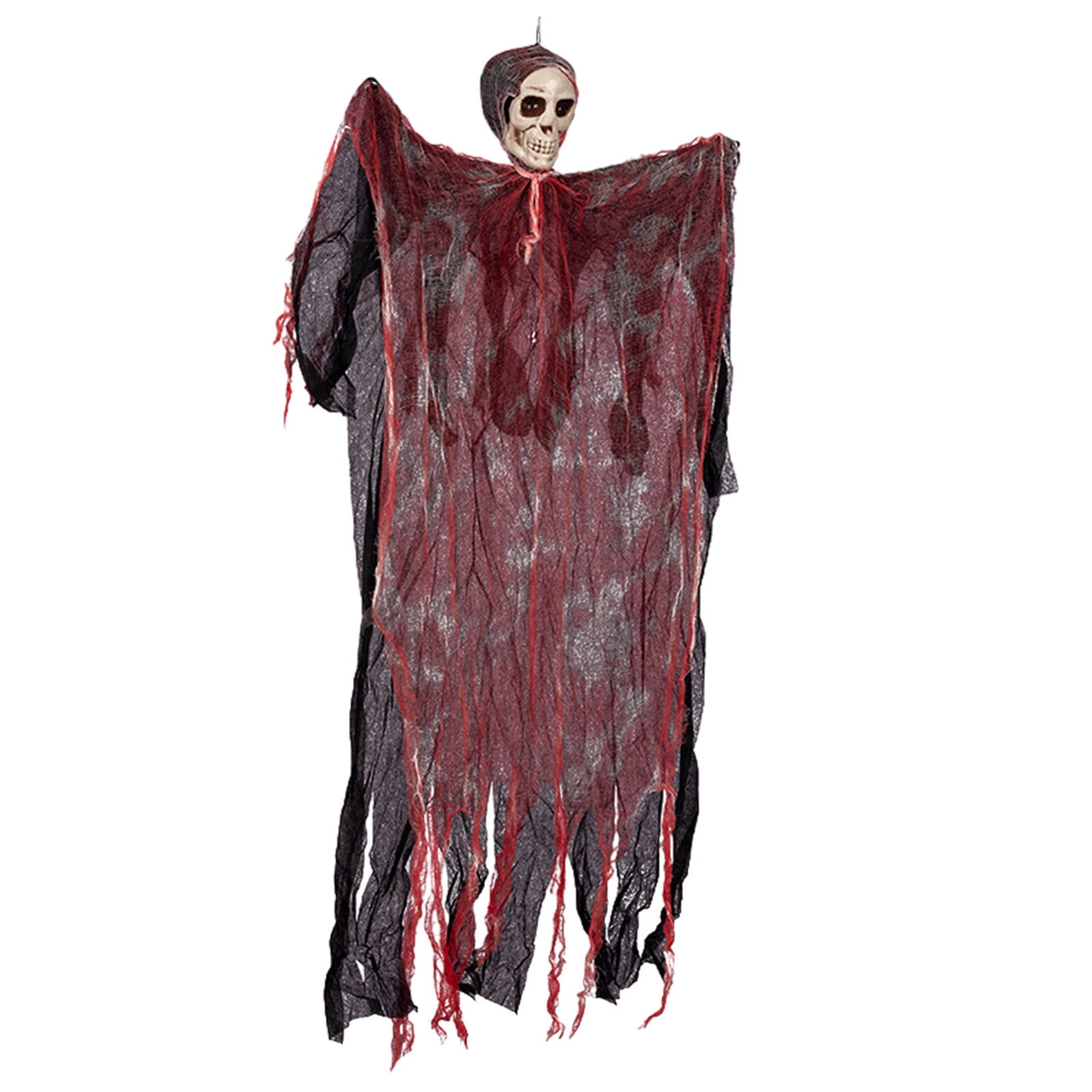 YAMB Hanging Halloween Skeleton Ghosts Decorations - Bloody Grim ...