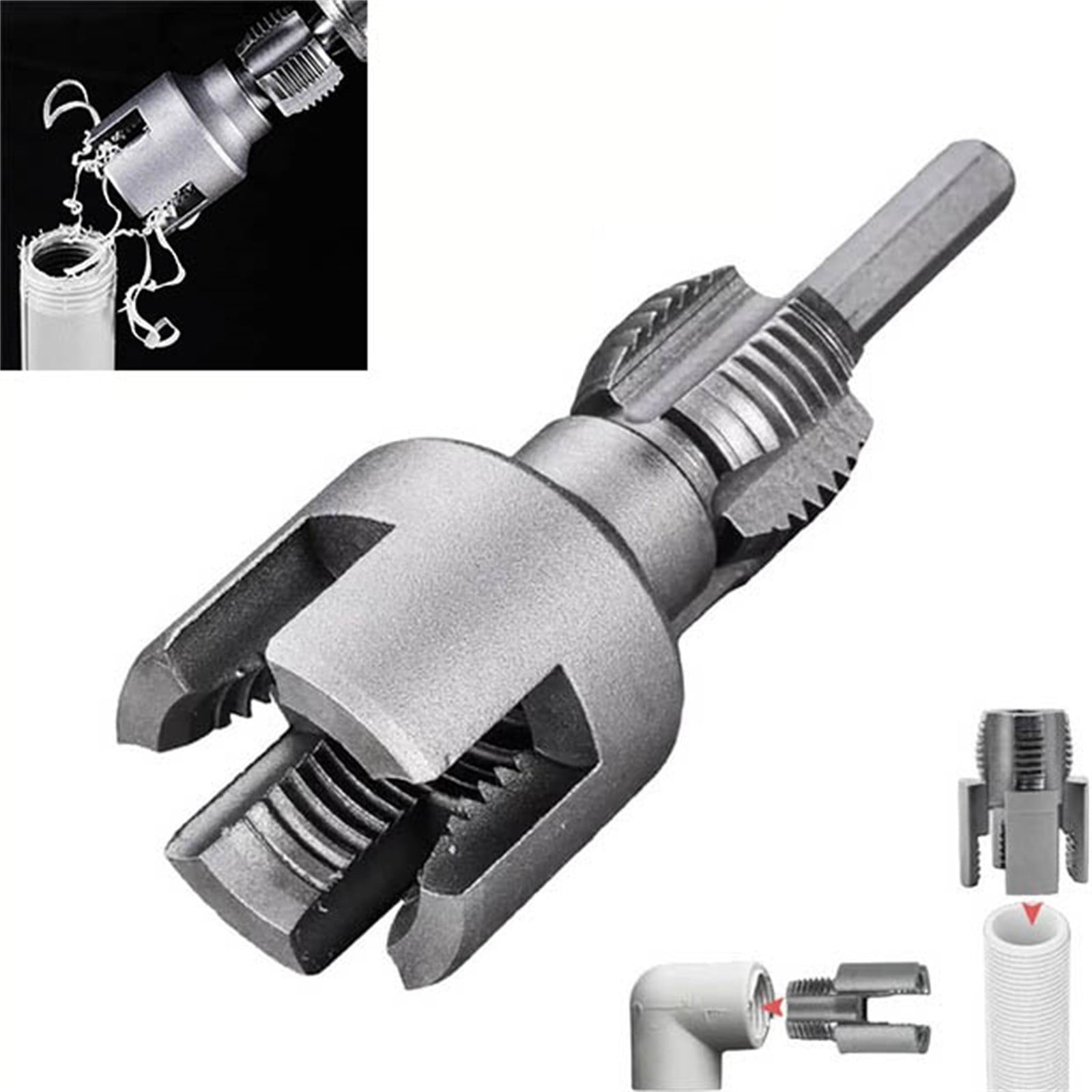 YAMB Integrated Internal & External Pipe Threading Tool,Dual-Function ...