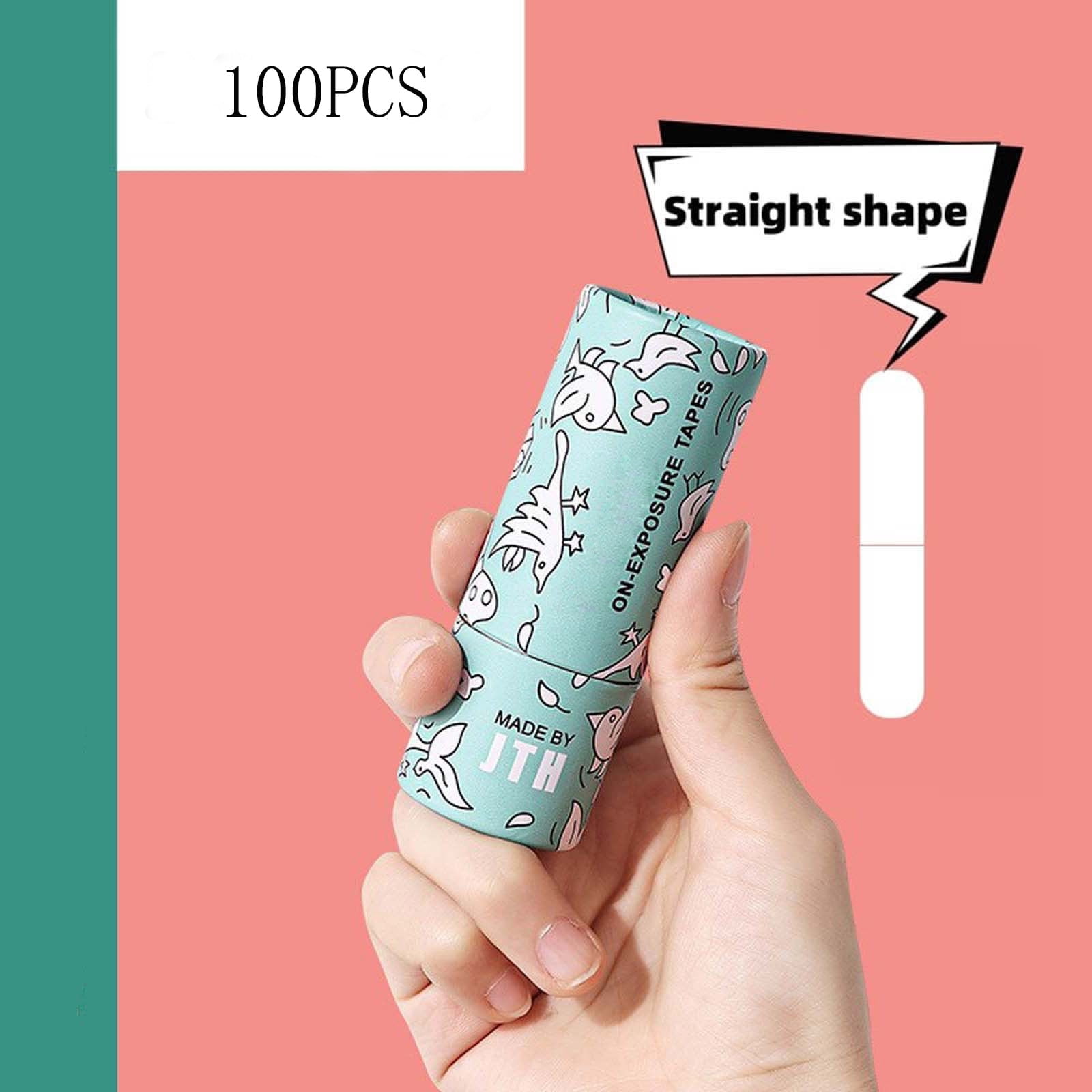 YAMB Invisible Double Sided Apparel Tape,100 Pcs Transparent Clothes ...