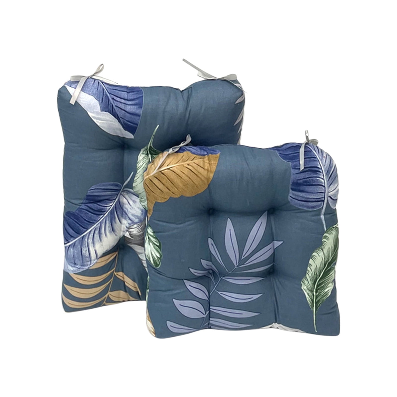 YAMB Outdoor/Indoor Tufted Chair Pads U-Shaped Wicker Seat Cushions,2 ...