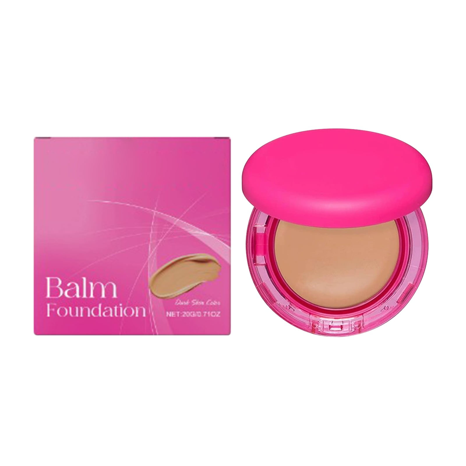 YAMB Peptide Bounce Balm Foundation – Hydrating,Age-Defying Makeup for All Skin Types,Natural ...