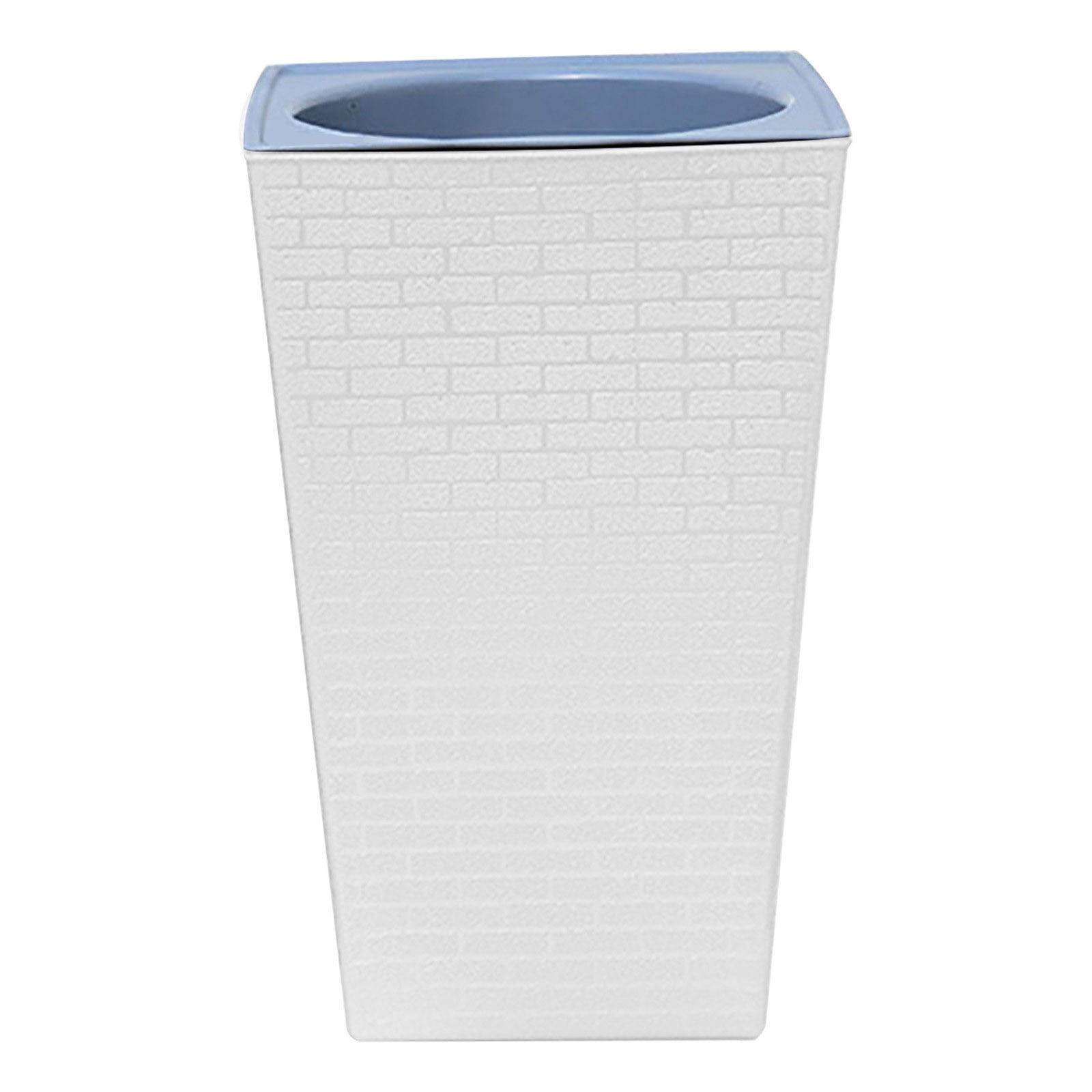 YAMB Plastic Planters with Square Brick Texture – Detachable Inner Pot ...