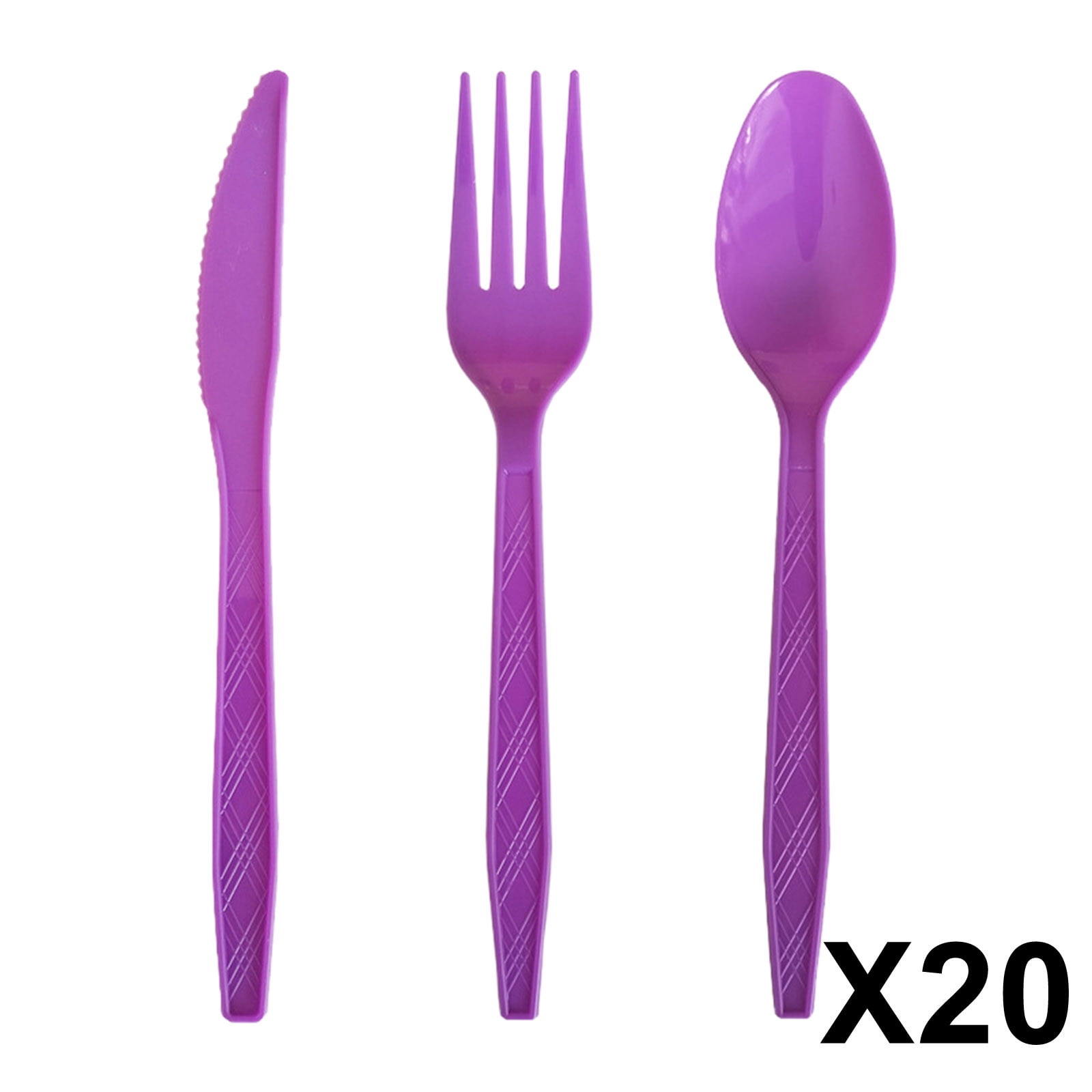 YAMB Purple Halloween Party Tableware Cute Cat Bat Disposable Paper ...