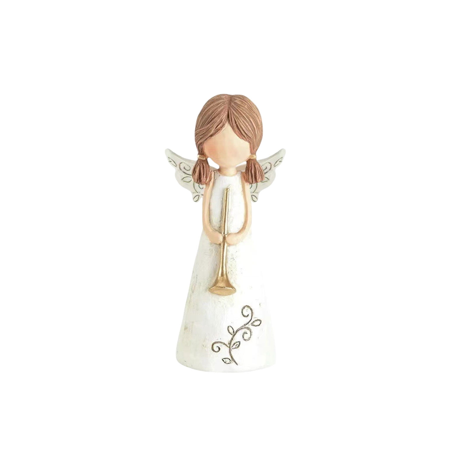 YAMB Resin Angel Statues,4 Inch Miniature Pray Cherub Adorable Cherubs ...