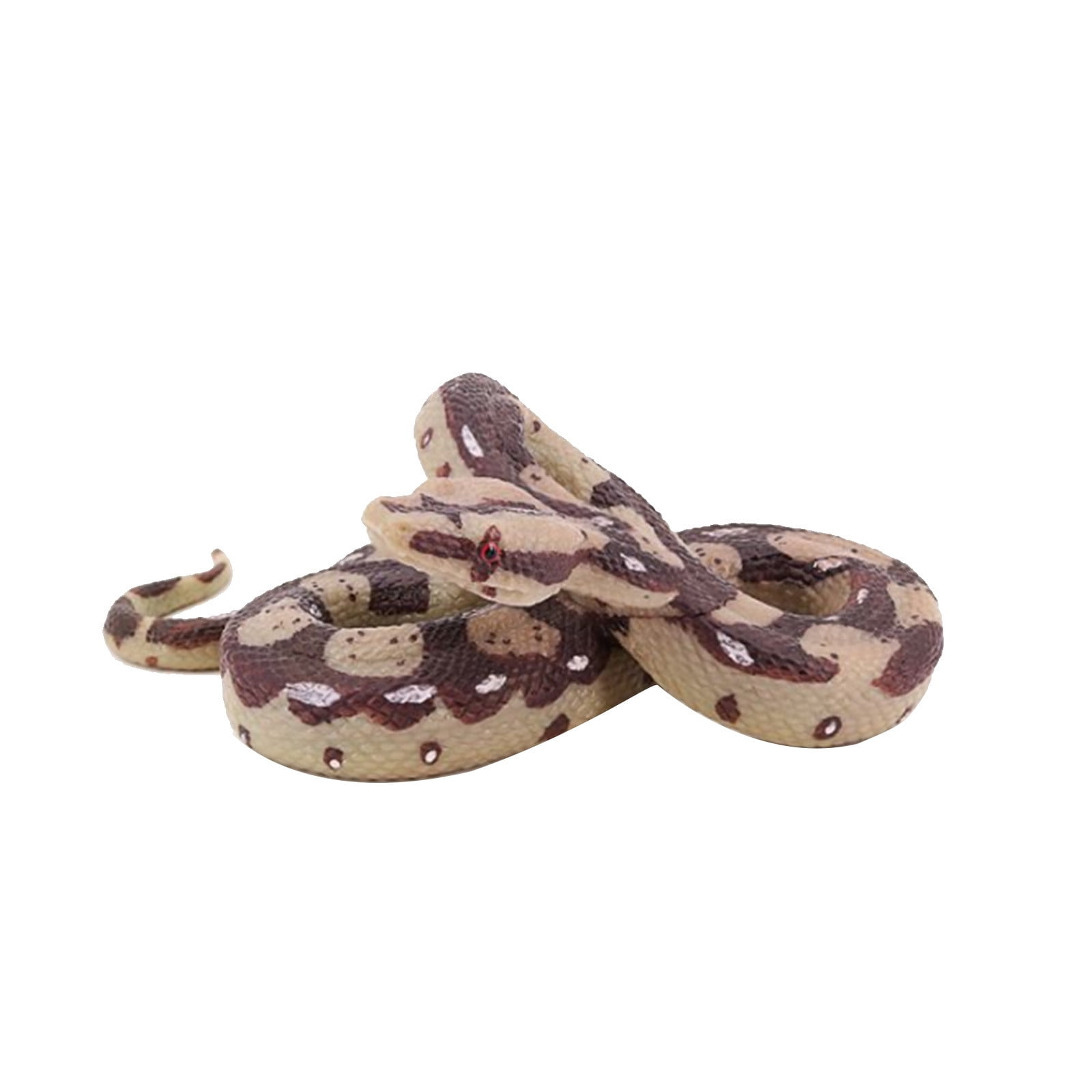 YAMB Rubber Snakes Fake Snake Rattlesnake,Realistic Keep Birds Away ...
