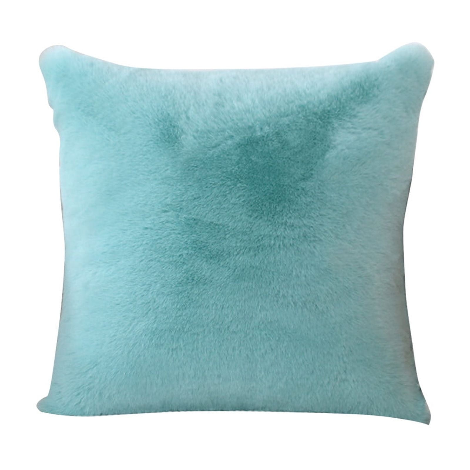 YAMB Shaggy Throw Pillows,18×18 Inch Soft Shaggy Throw Pillows with ...