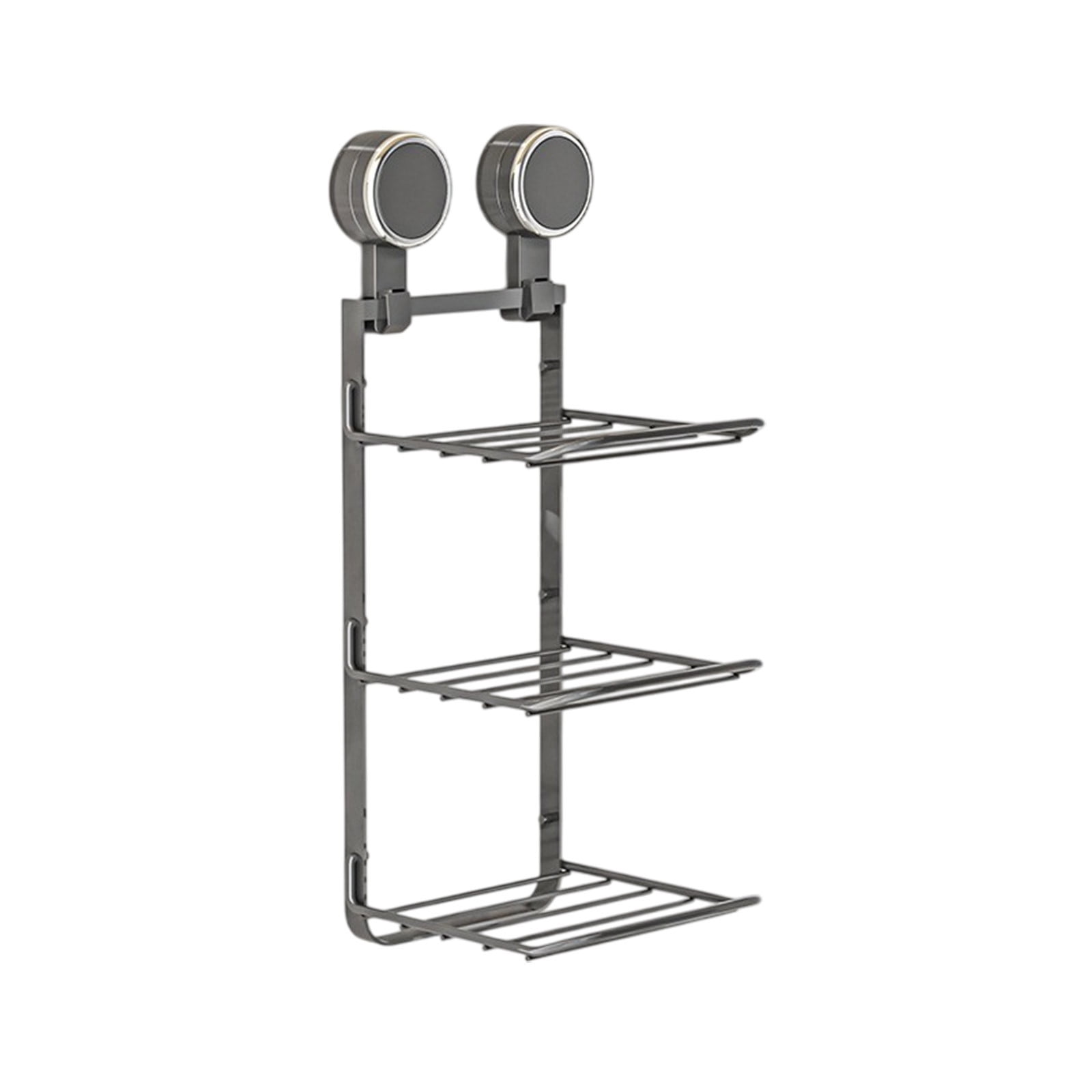 YAMB Suction Cup Kitchen Dish Storage Rack,3 Tier Food Preparation Tray ...