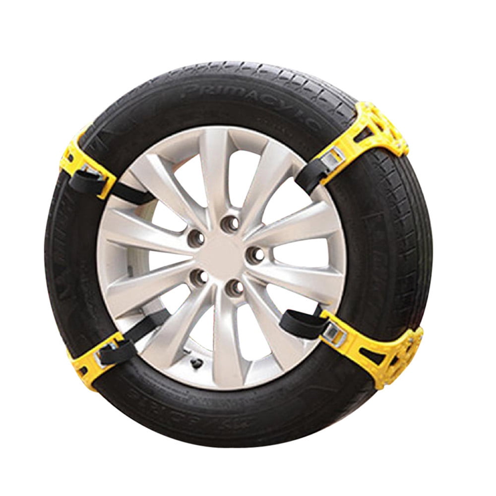 YAMB Tire Snow Chains,Universal Track Snow Chains for Car,Adjustable Emergency Wear-Resistant ...