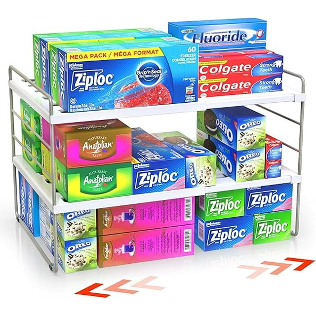 YAN & HIN 3-Tier Pantry Cabinet Organizers and Storage Adjustable ...