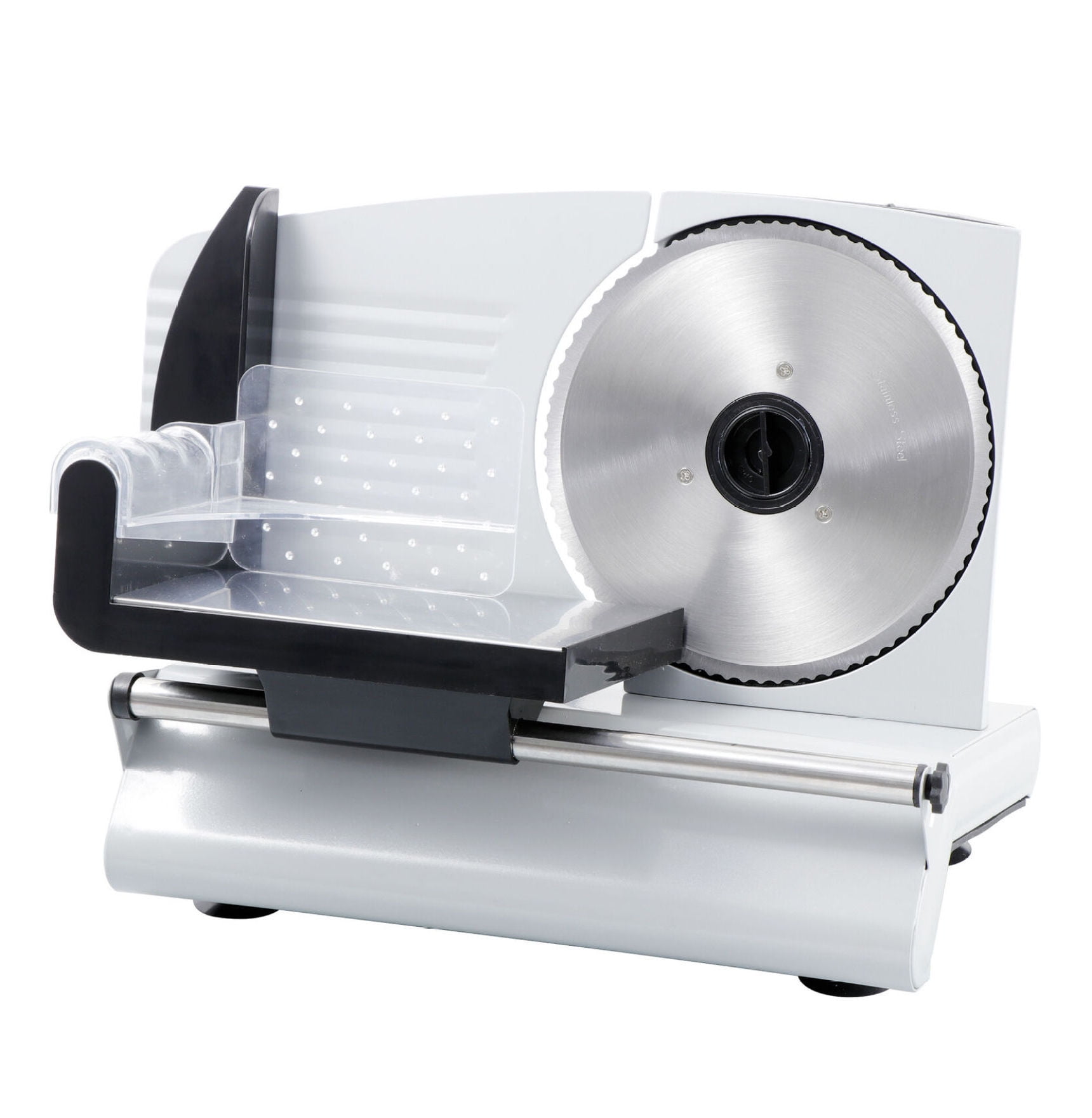 YANFEN 10" Blade 240w 530 rpm / 7.5" Home Deli Food Slicer Electric ...