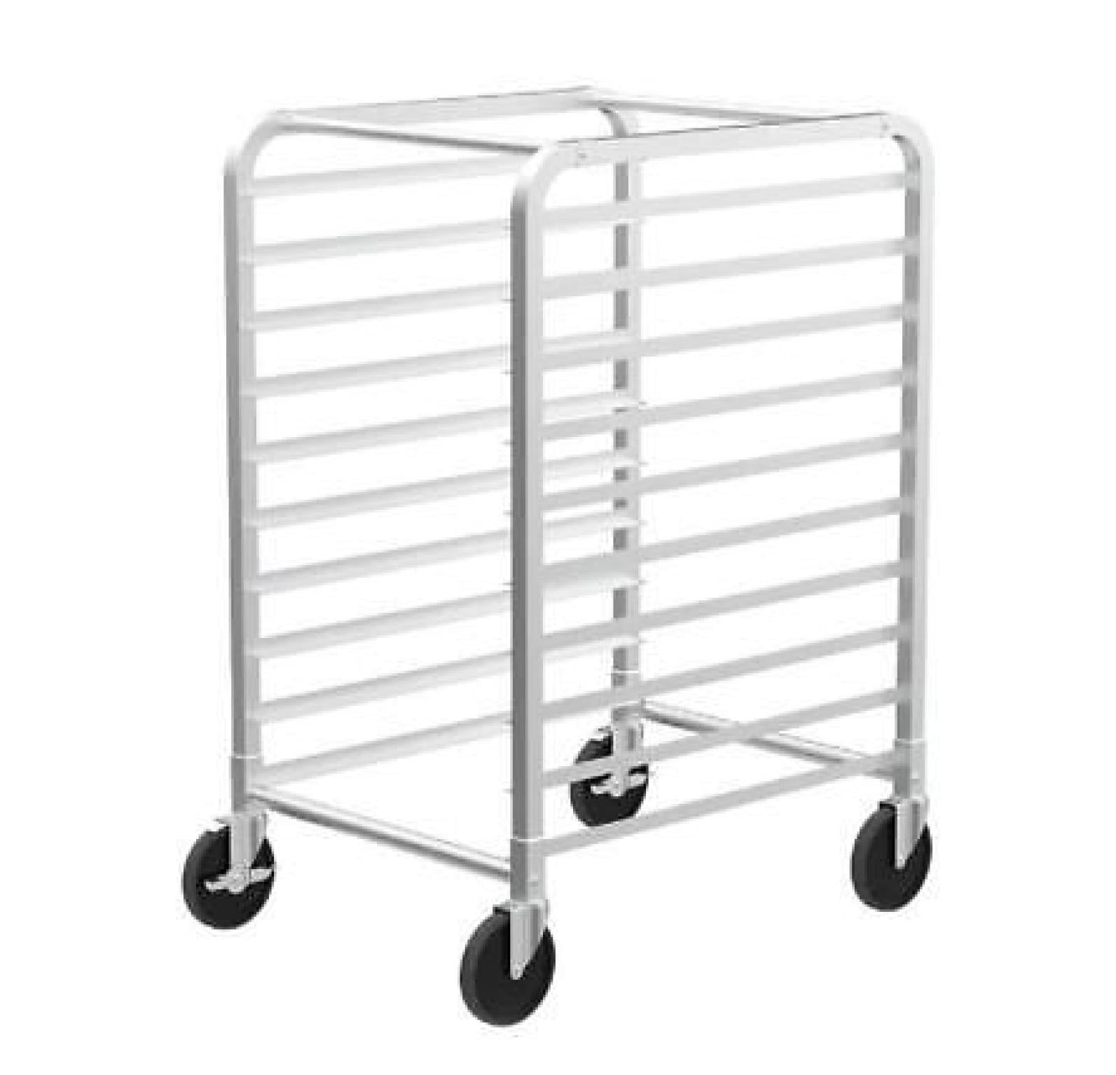 YANFEN 10-Tier Bakery Rack Stainless Steel Wide Bun Pan Sheet Rack for ...