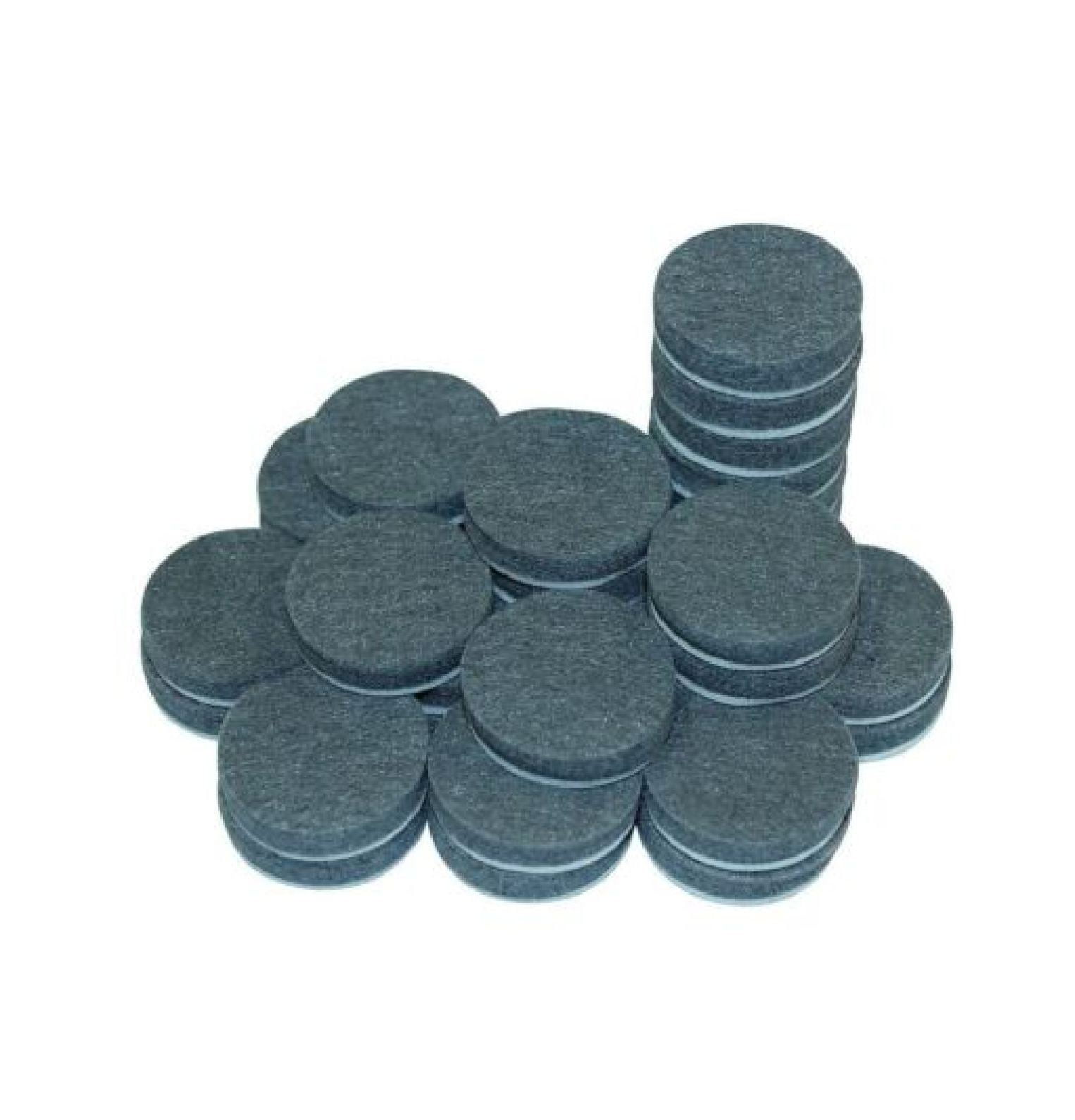 YANFEN 50 not ( Pack ) Self-Stick Furniture Round Felt Pad Hard Wood ...