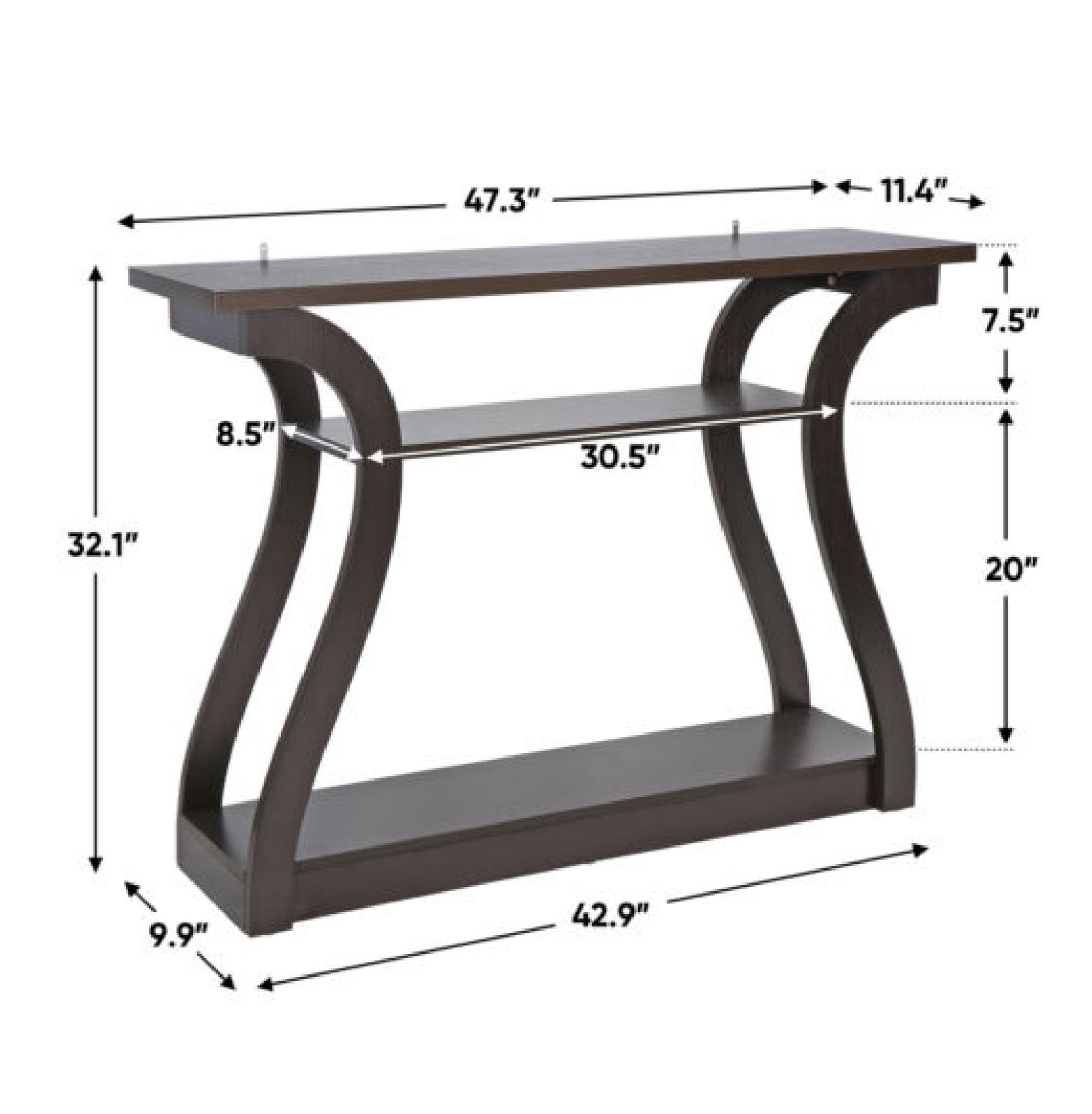 YANFEN Hallway Console Table Entry Entryway Side Sofa Accent Table ...