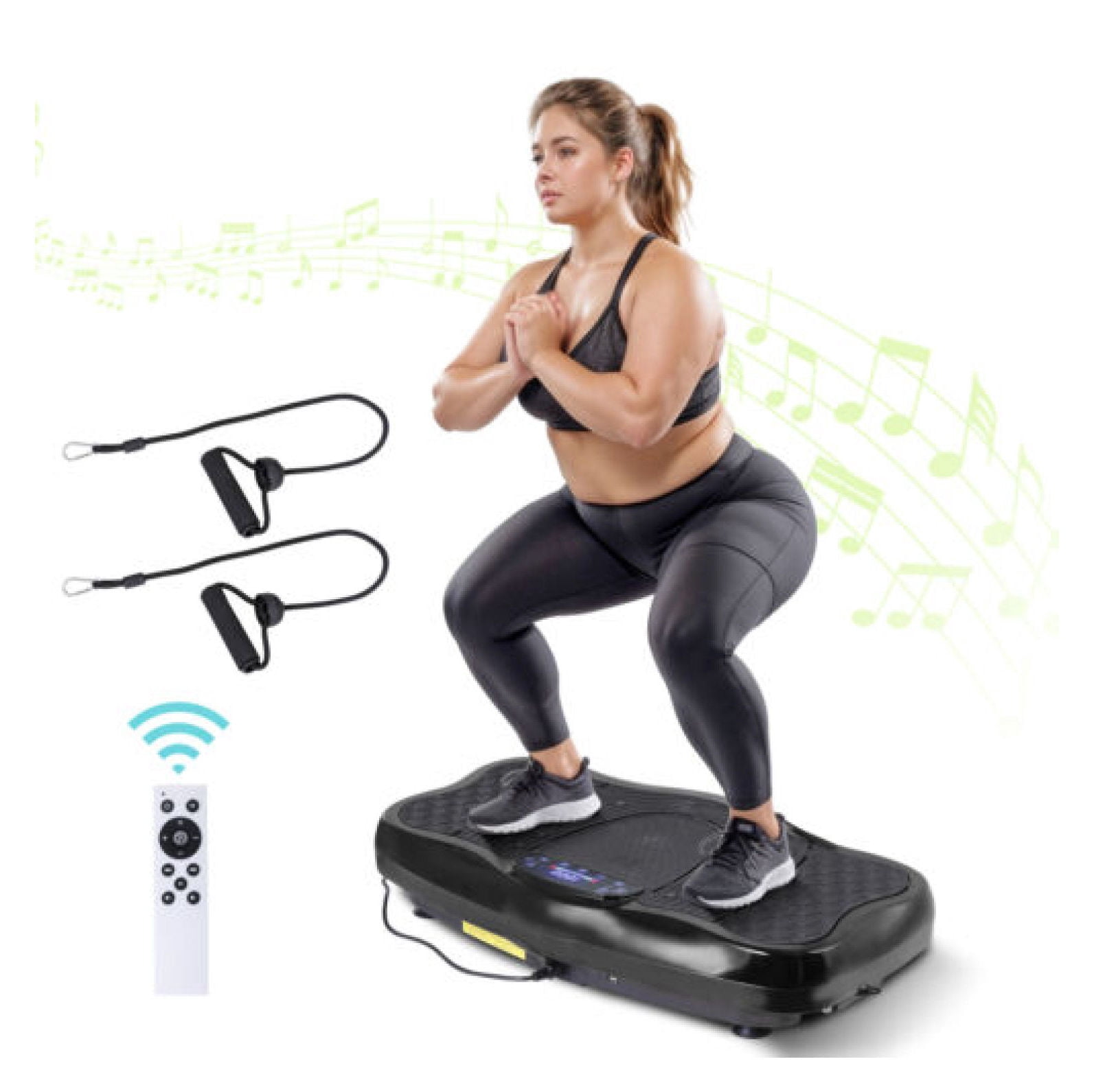YANFEN Vibration Plate Whole Body Vibration Platform Exercise Machine w ...