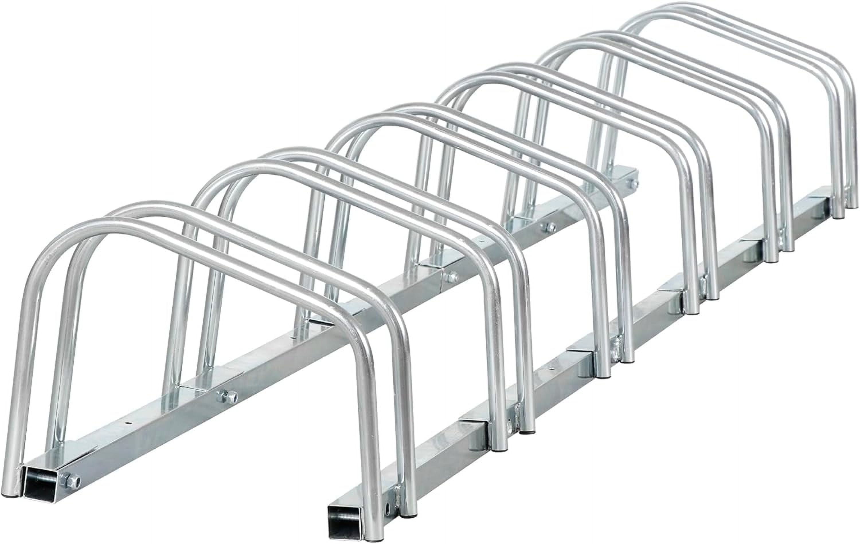 YANG2 1-6 Bike Rack Bicycle Floor Parking Stand for Mountain Bike Road Bike Indoor Outdoor ...