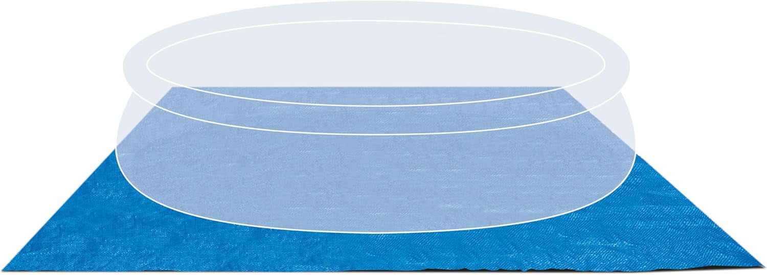 YANG2 Pool Ground Cloth | 8ft-15ft Round Above Ground Pools ...