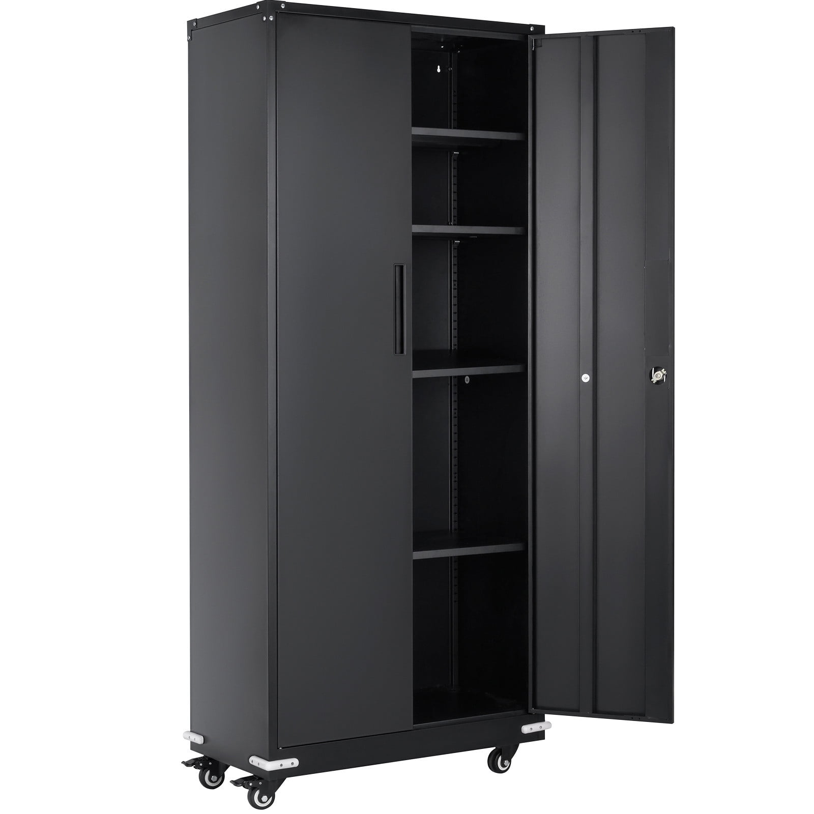 YANG2 Premium Metal Storage Cabinet - Rolling Garage Storage Cabinet ...