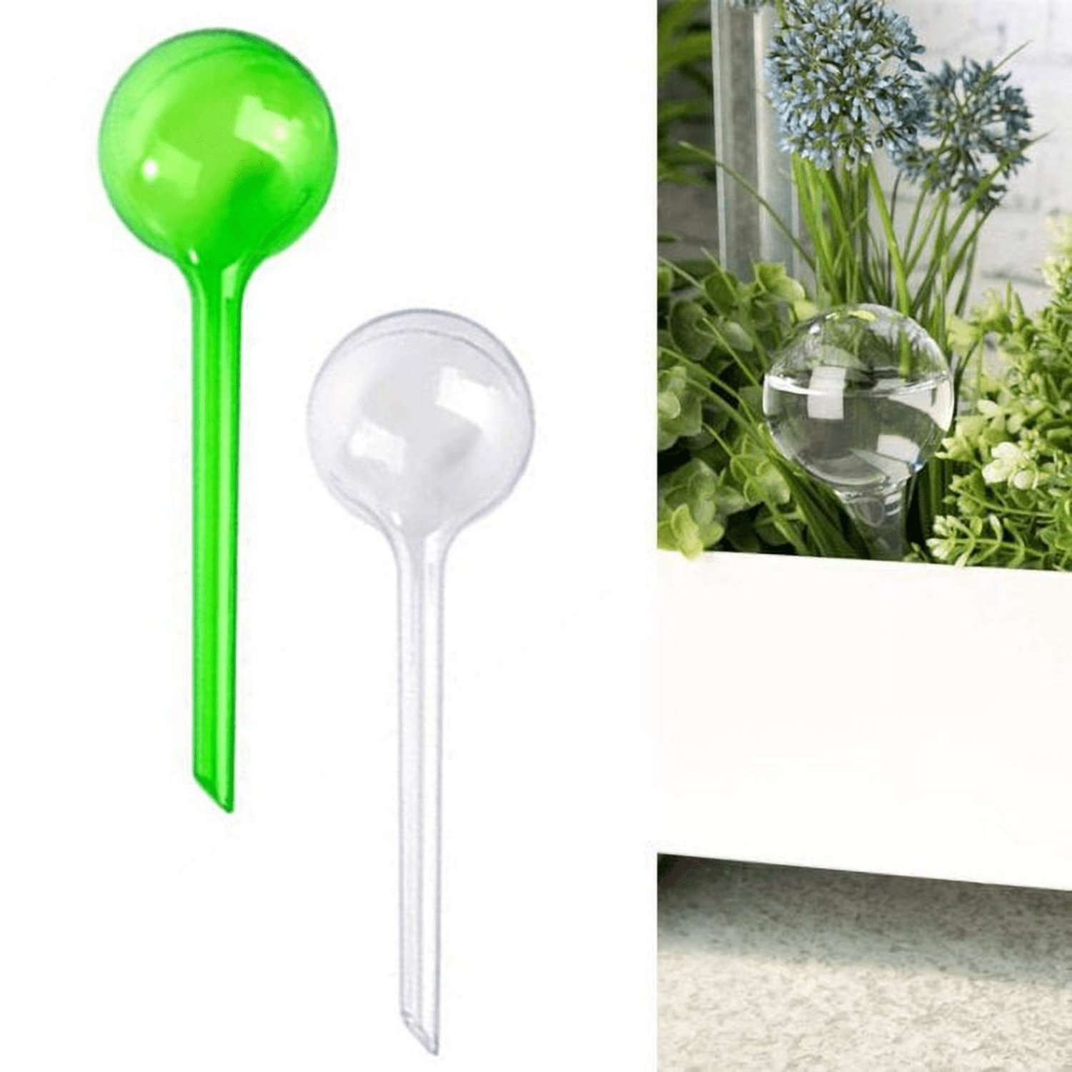 YANGCYY 3PCS Plastic Self Watering Bulbs Ball for Garden Automatic ...