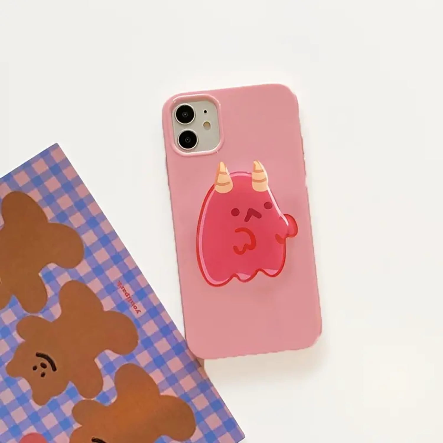 YANGCYY Adorable Tiny Little Monsters Phone Grip Compatible with Most ...