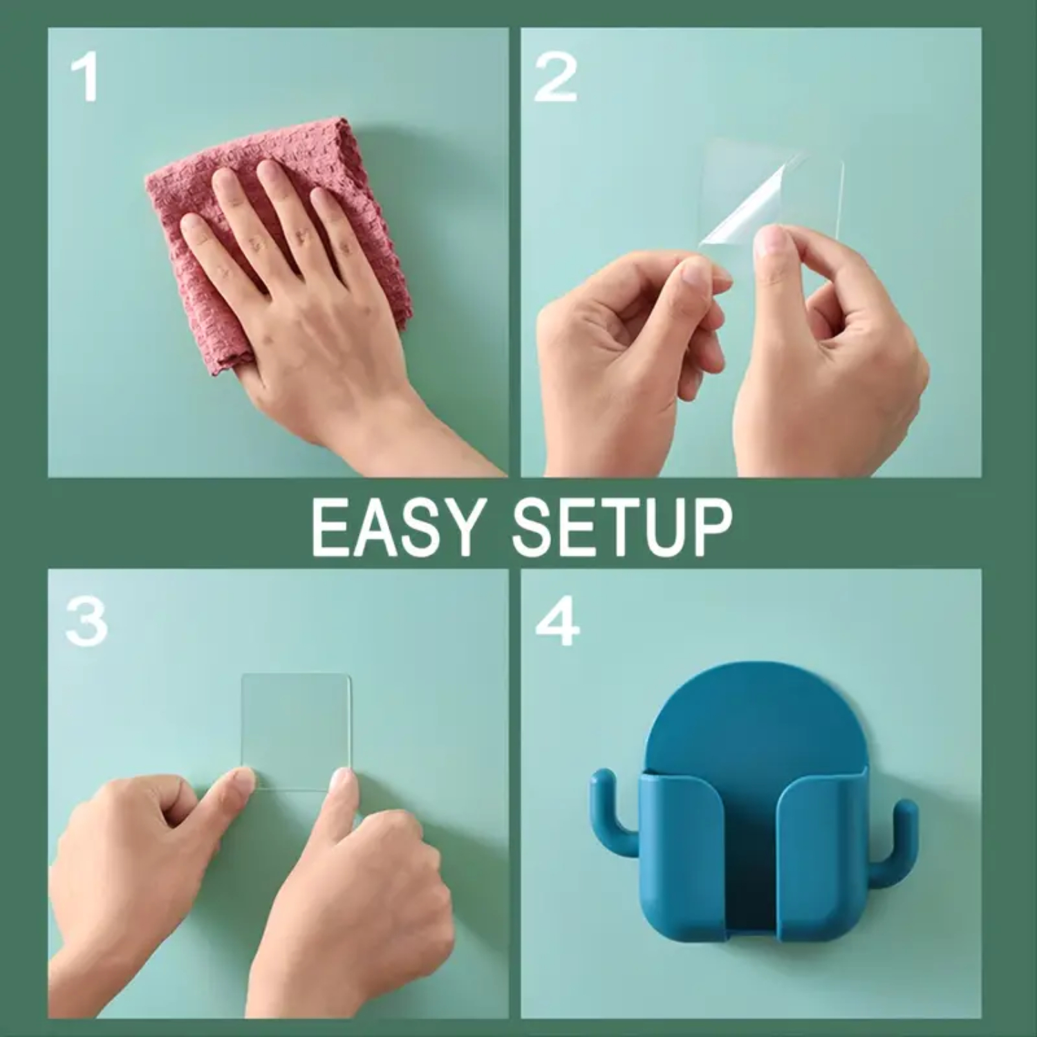 YANGCYY Multifunctional Wall-mounted Mobile Phone Holder with ...