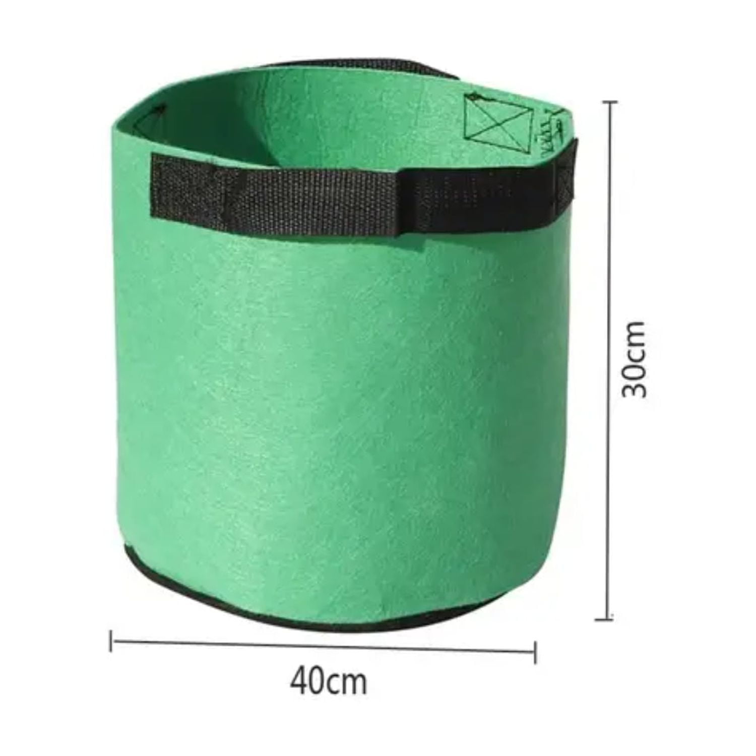 YANGCYY Set of 6 Durable Balcony Round Aeration Pots for Plants - Non ...