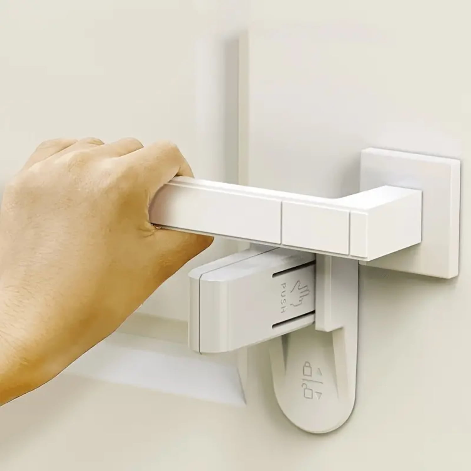 YANGCYY Upgraded Easy-to-Use Kids Safety Door Lock with Strong 3M ...