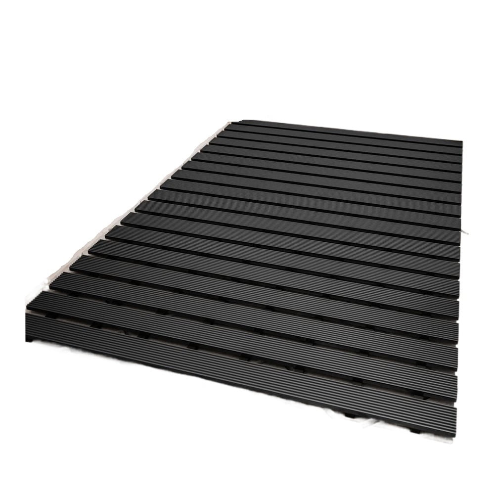 YANGJD Shower-Mat Non Slip, Heavy Duty Bathtub-Mat Curlable Quick Drain ...