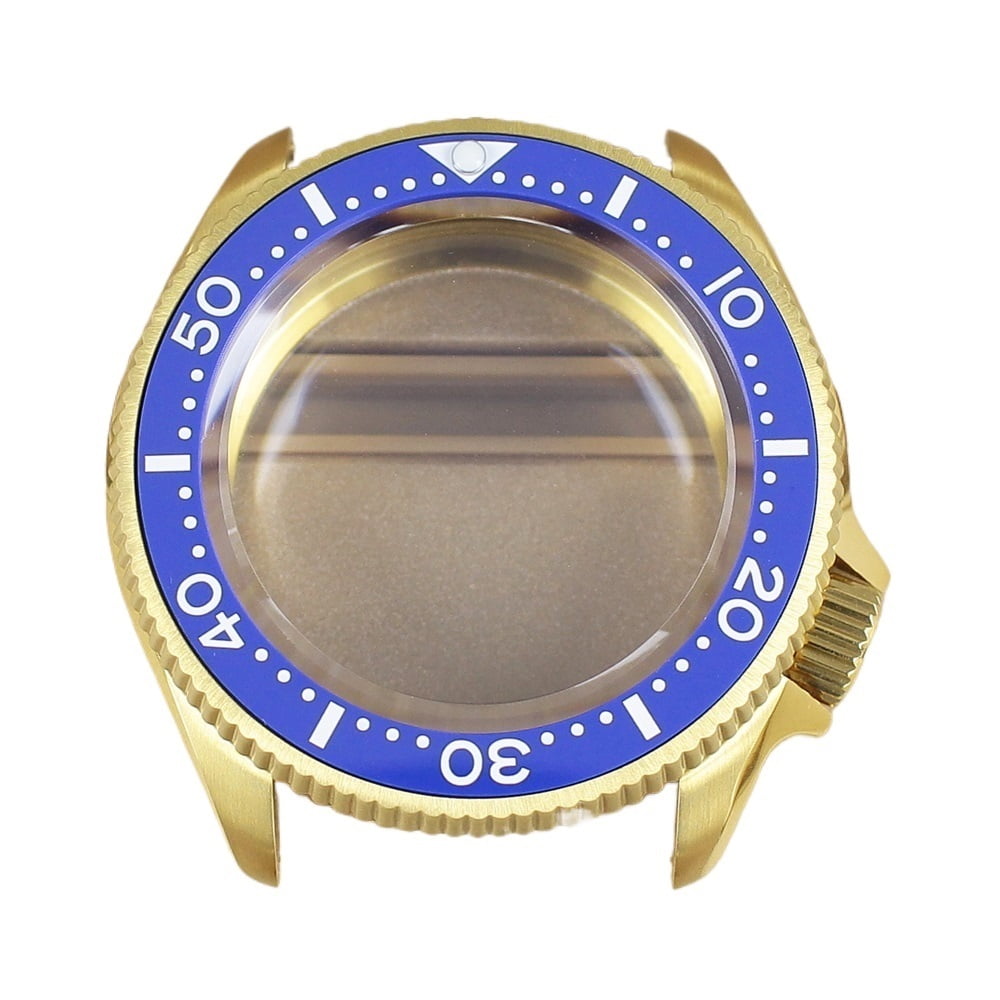 YANGJD Steel Dive Crown 3.8 Watch Case 38mm Fit For Seiko NH35 NH36 ...
