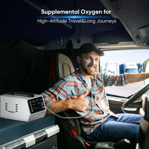 Continuous Flow Portable Oxygen Concentrator