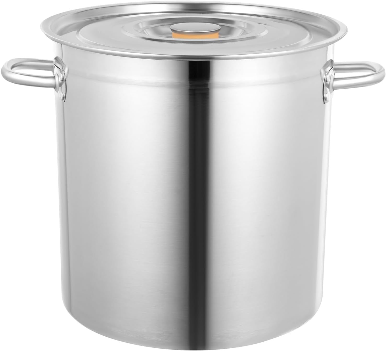 YANGLI 30-Quart Stock Pot with Lid, 201 Stainless Steel Anti-Corrosion ...