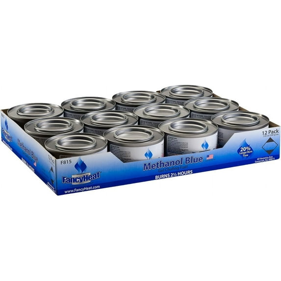 YANGLI Methanol Cooking Fuel 12-Pack | 7-Ounce Gel Chafing Cans for ...