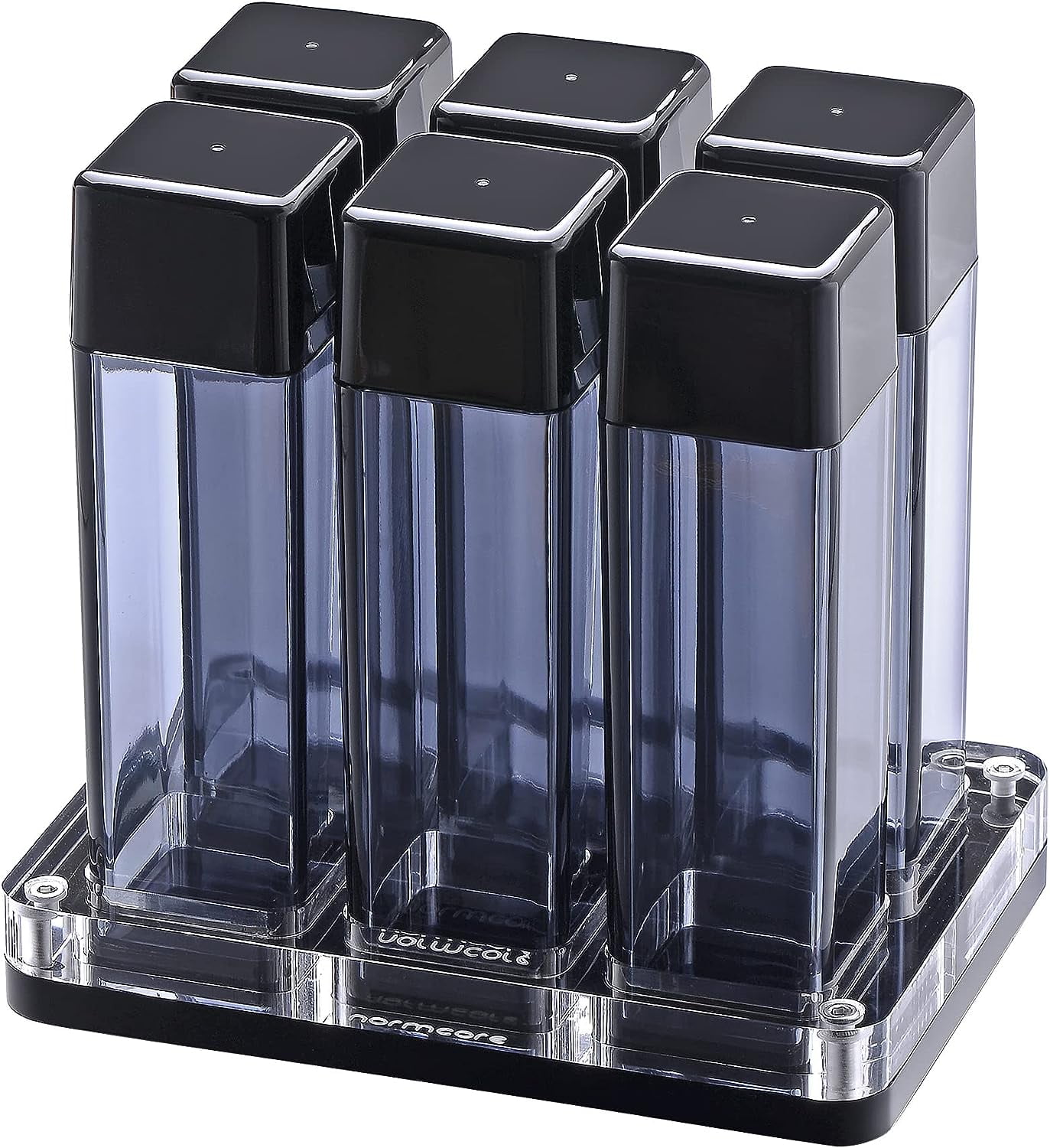 YANGLI Single Dose Coffee Bean Storage Set, 6 Cellars with Stand ...