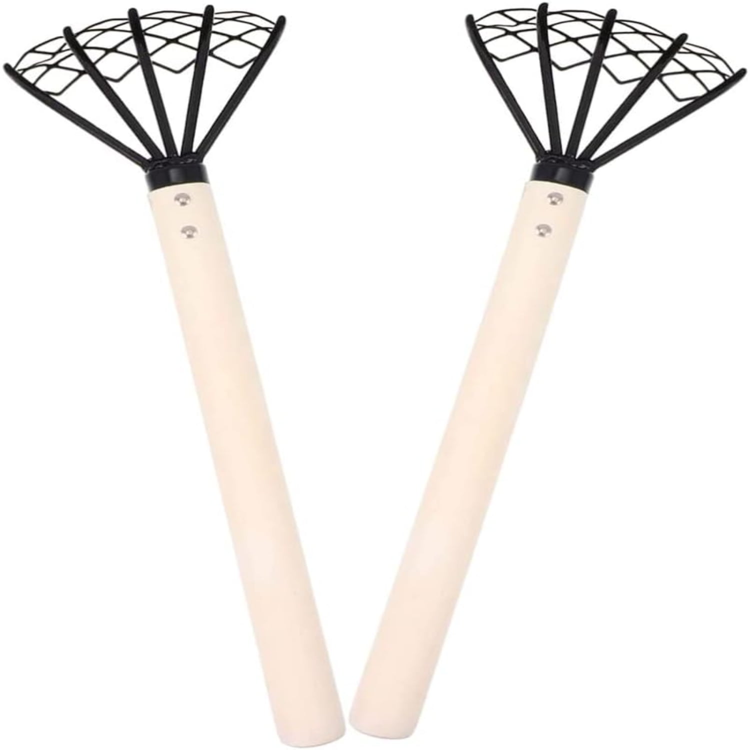 YANGU Hand Tools 2pcs Rake with Mesh Net Clamming Shell Clam Digger ...