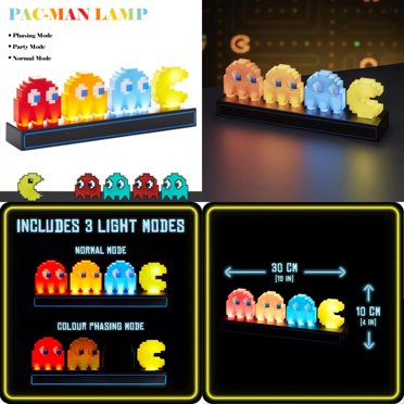Pac-Man Blue Scared Ghost Silhouette Light, Arcade1UP - Walmart.com