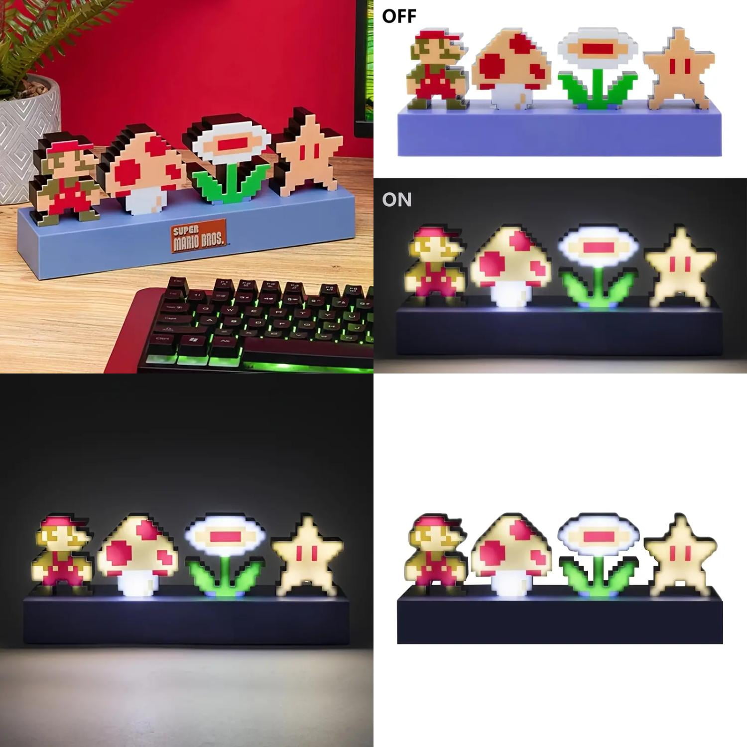 YANGUKJ Immersive Retro Classic Design 3D LED Lamp with Vibrant Party ...