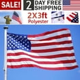 YANGXUN 2x3 FT American Flag USA National Flag Premium Printed ...