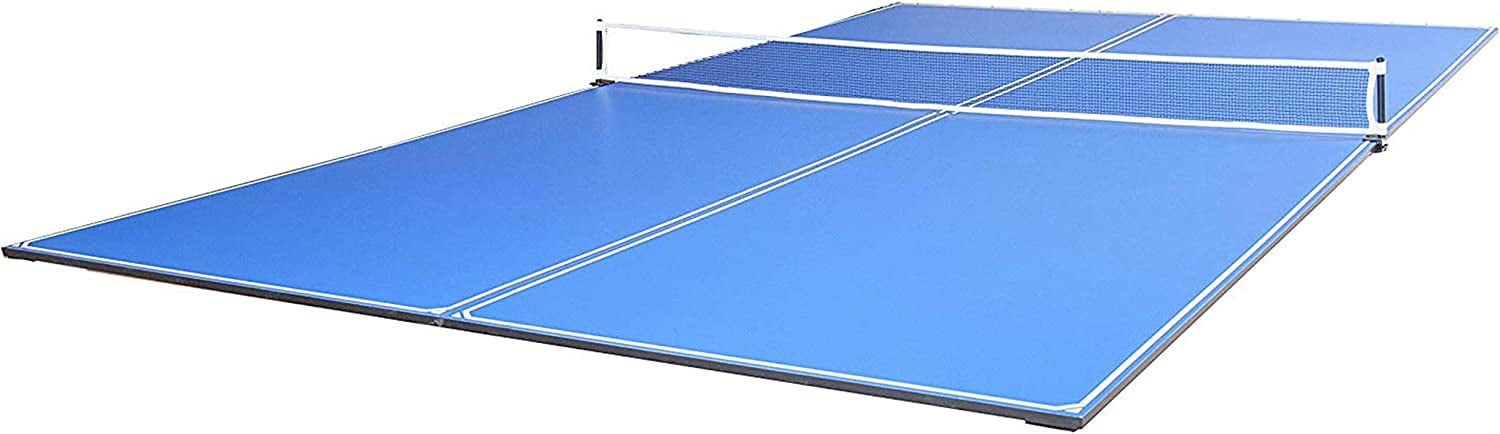 YANGY Ping Pong Conversion Top with Net Set for Billiard and Pool ...