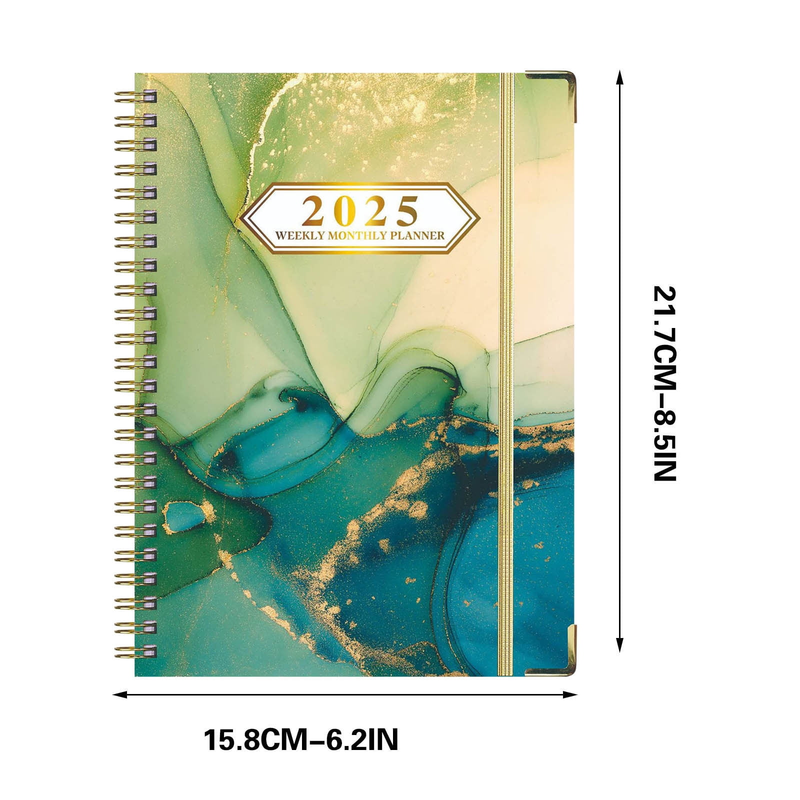 YANHAIGONG 2025 Weekly Planner, Weekly and Monthly Calendar Planner ...