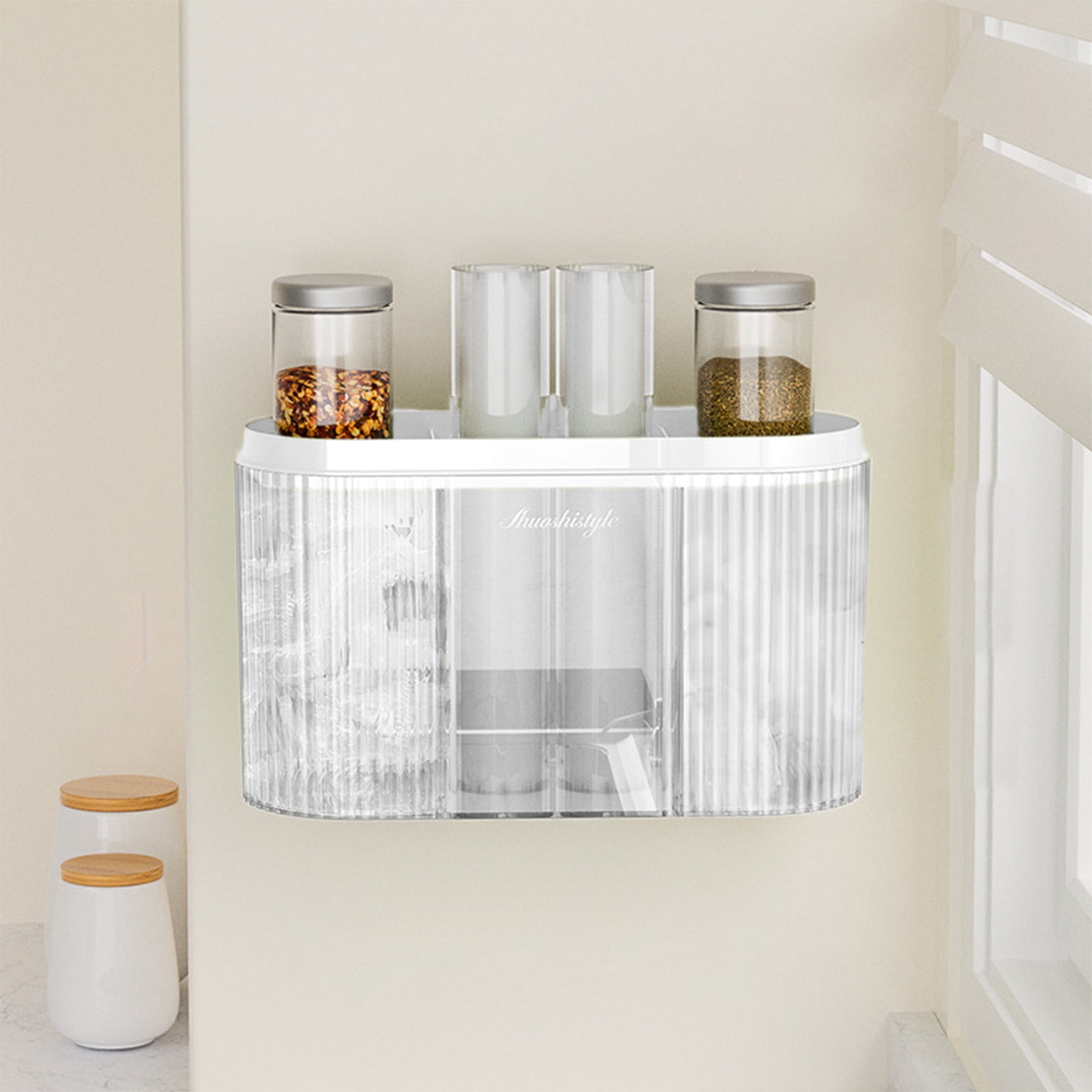 YANHAIGONG Back to School Supplies Sale!3 in 1 Plastic Wrap Storage Box ...