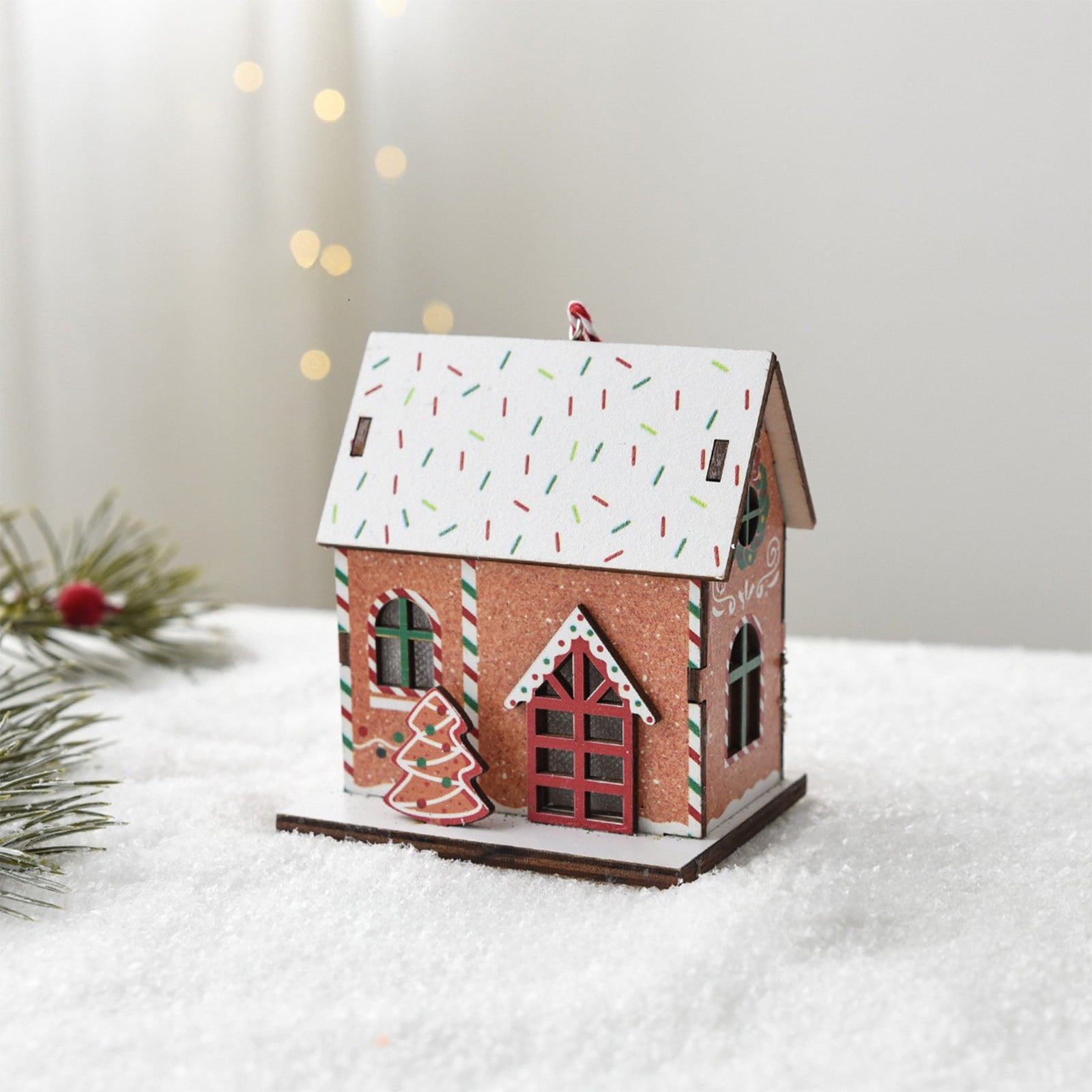 YANHAIGONG Christmas Village Houses,Vintage Christmas Ornaments ...