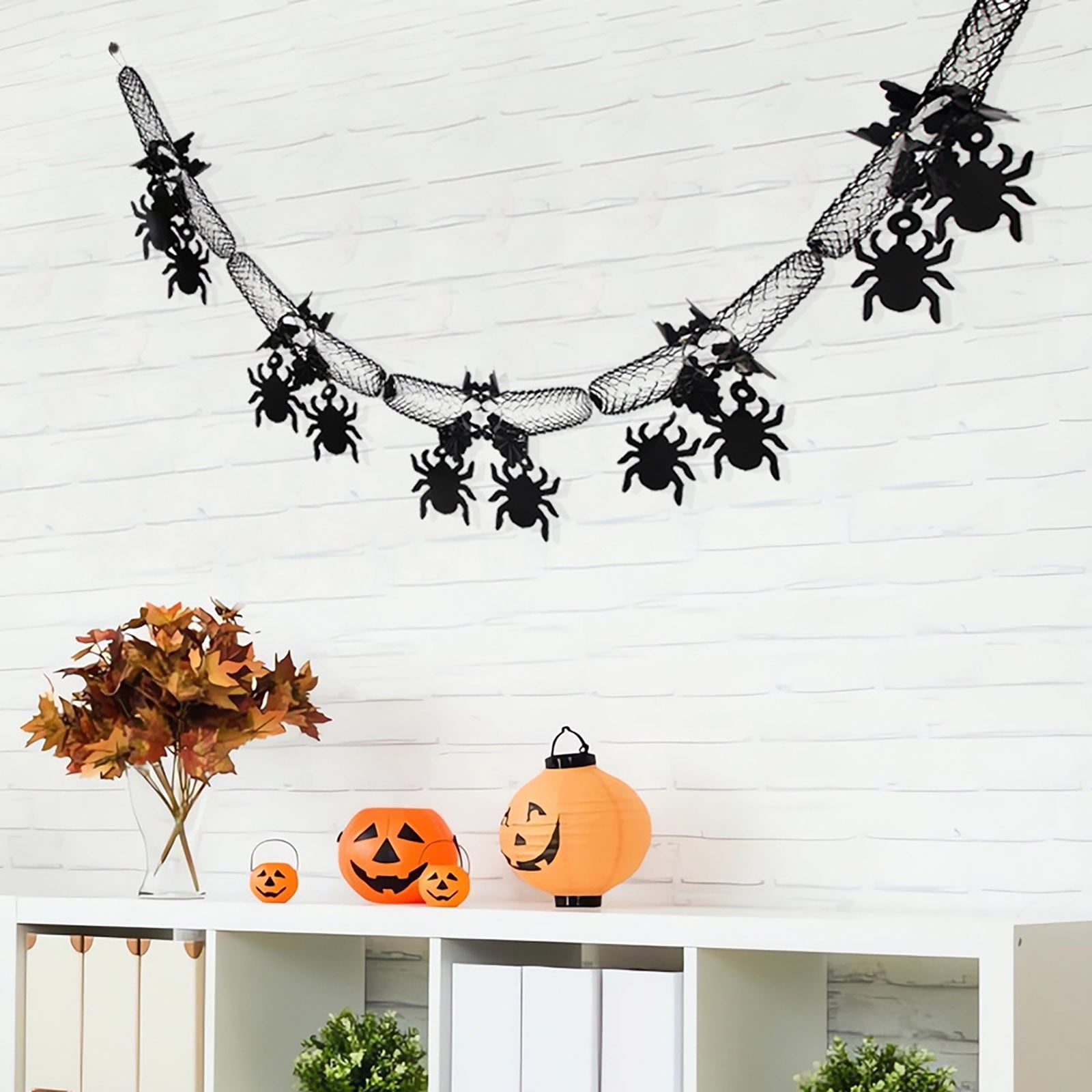YANHAIGONG Halloween Party Decorations,Haunted Scene Setters Backdrop ...