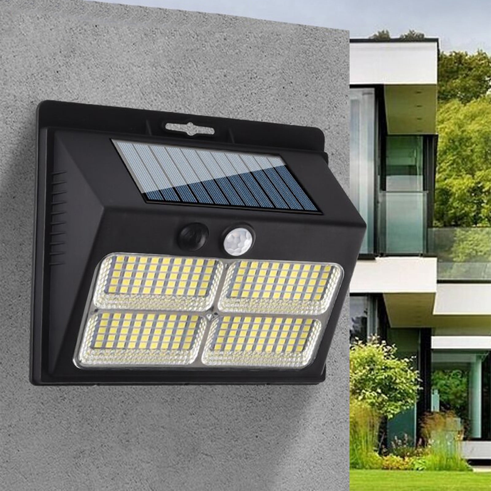 YANHAIGONG Solar Lights Motion Sensor,Security Lights Solar Wall ...