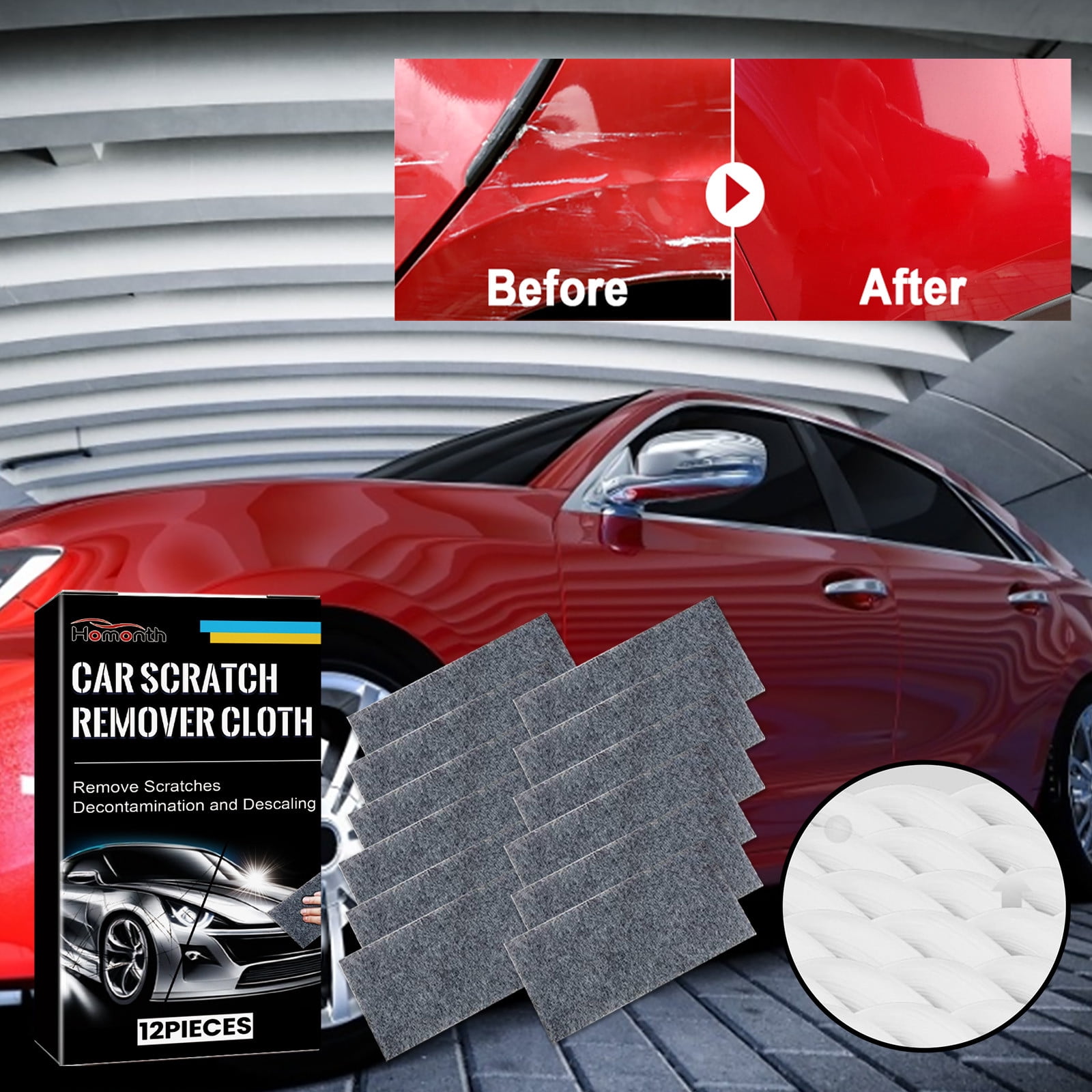 YANHAIGONG Summer Saving!Nano Sparkle Cloth for Car Scratches,Nano ...