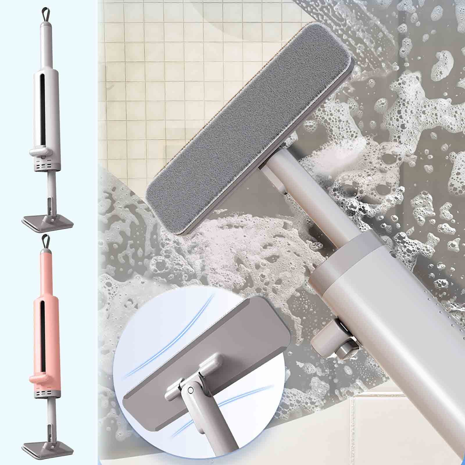 YANHAIGONG Summer Portable Self-Squeeze Mini Mop, Rotatable Hand Wash ...