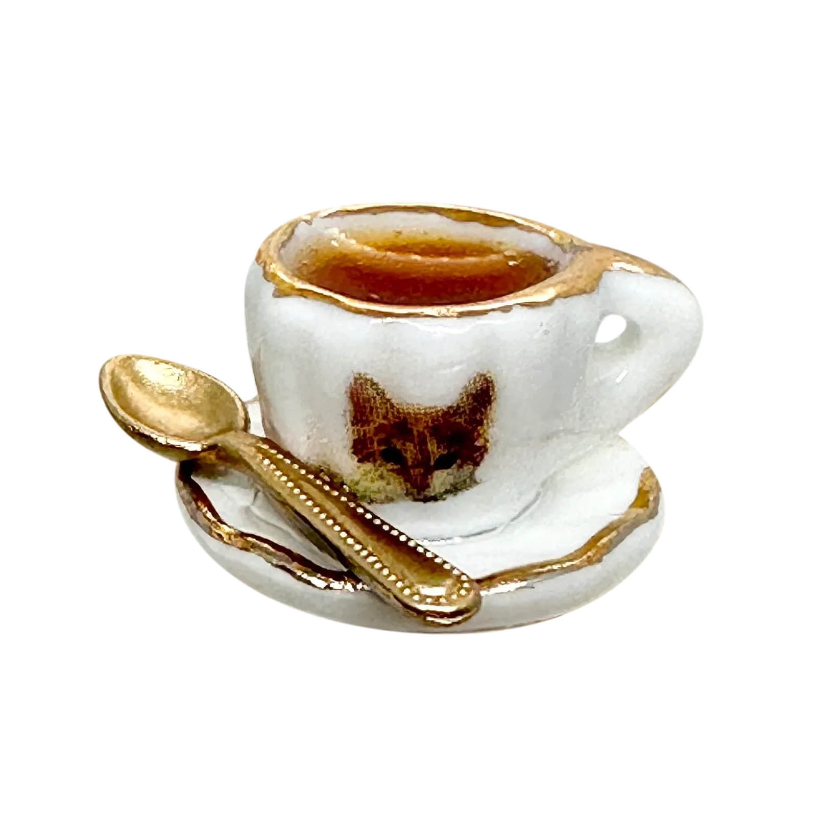 YANHAIGONG Tea Cup Door Hinge Heads Decorative Topper,Miniature ...